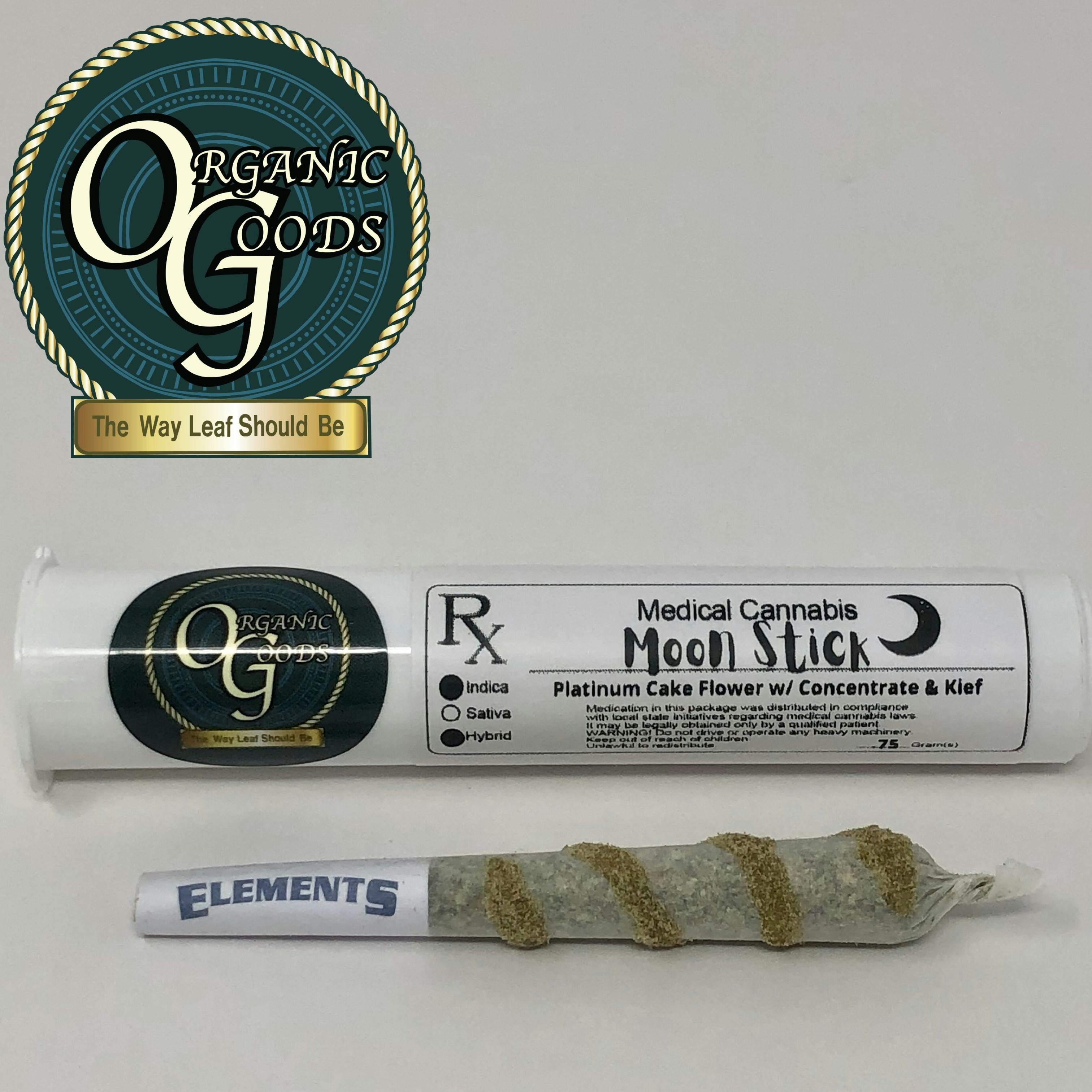 Platinum Cake Moon Stick - Organic Goods