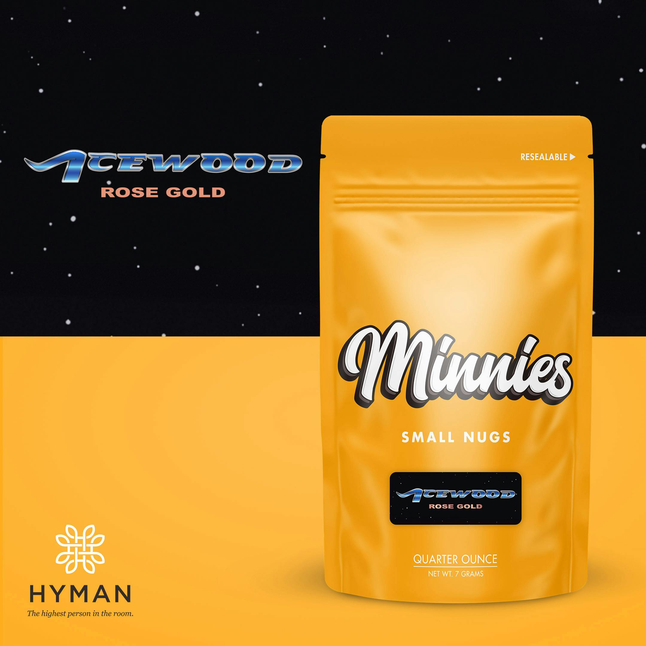 HYMAN Rose Gold | 7G Minnies | HYMAN x Blade Icewood | REC | Weedmaps