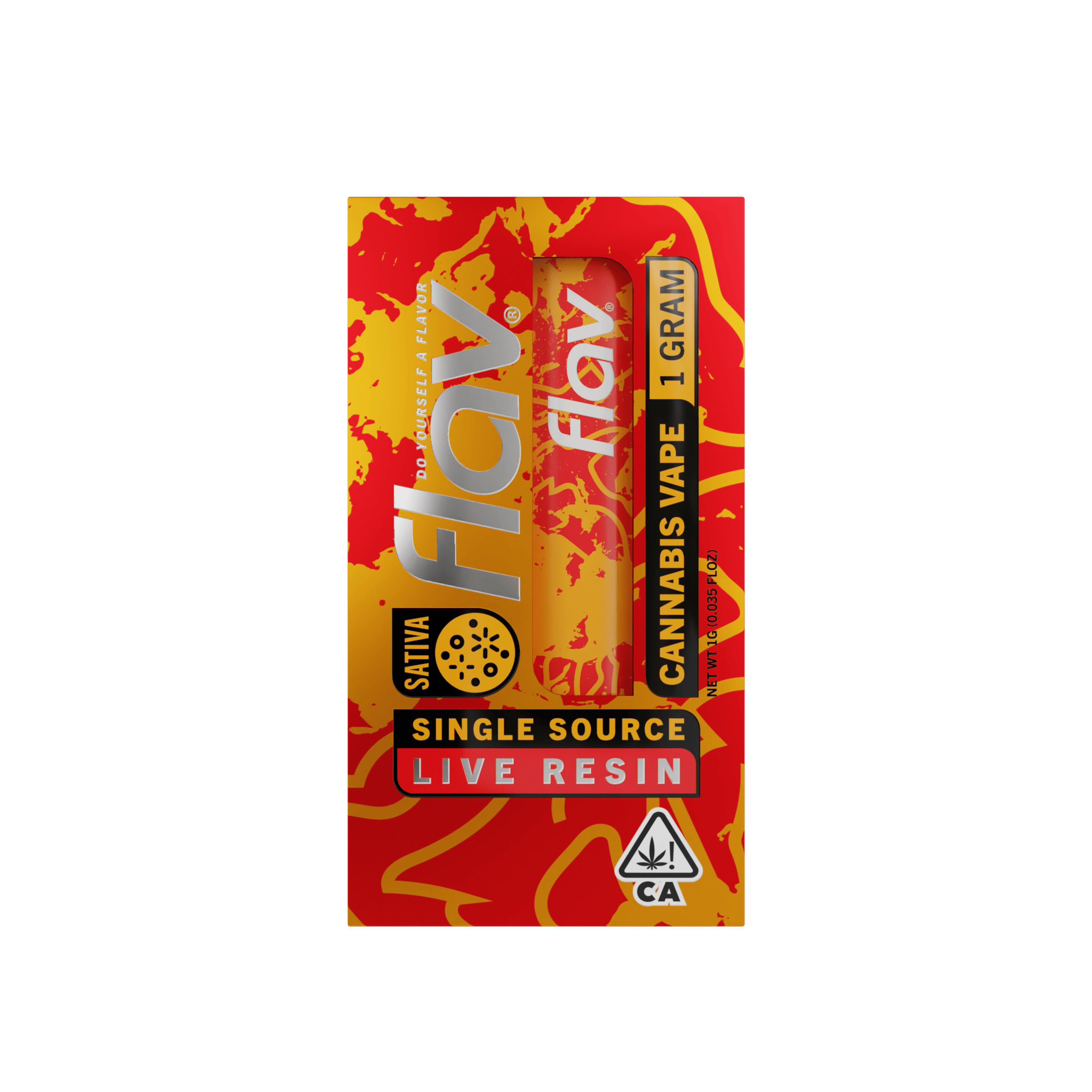 Vape - Disposable - 1.0g - Live Resin - Strawberry Mimosa- Sativa - Flav