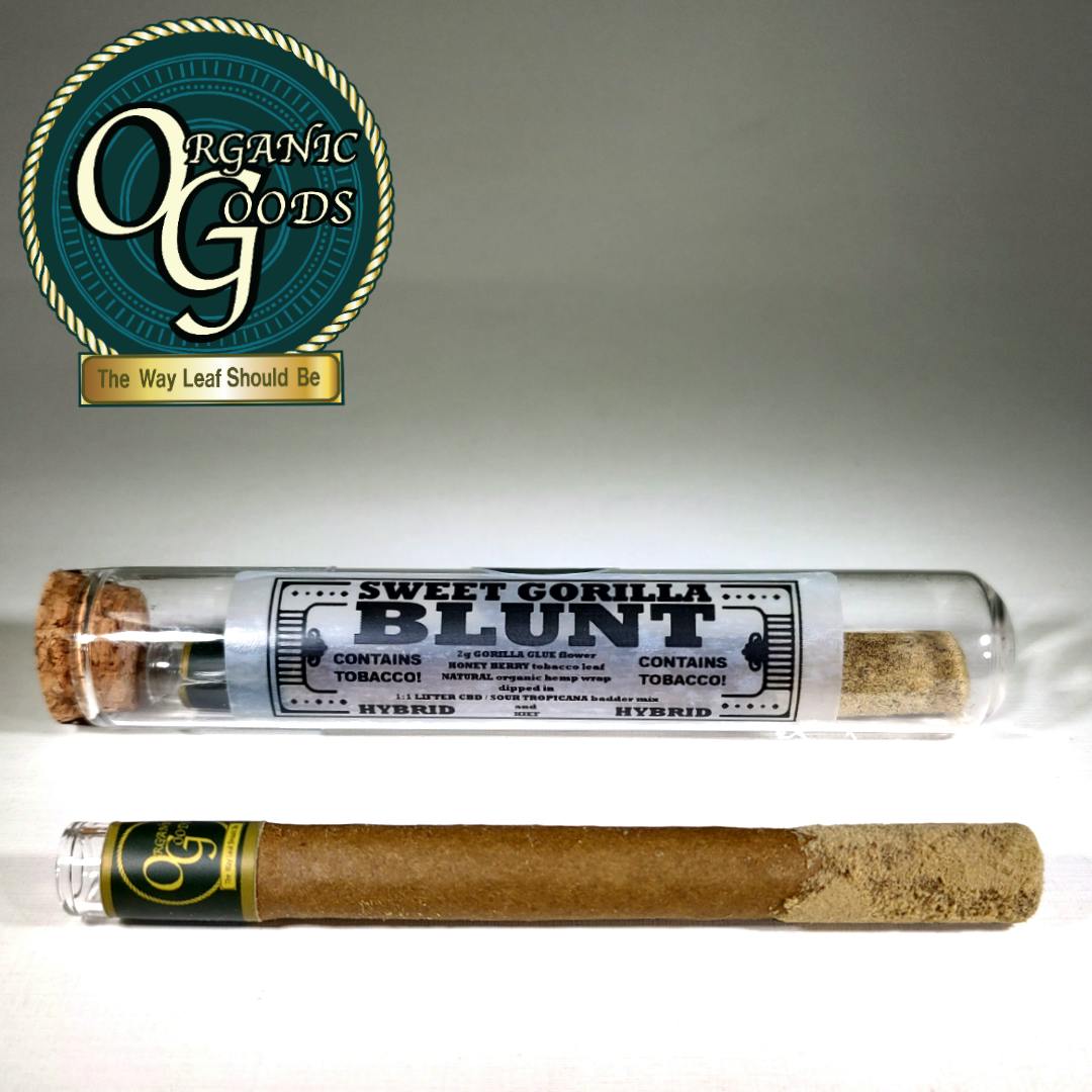 Sweet Gorilla Blunt Dipped in Badder & Kief 2g - Organic Goods