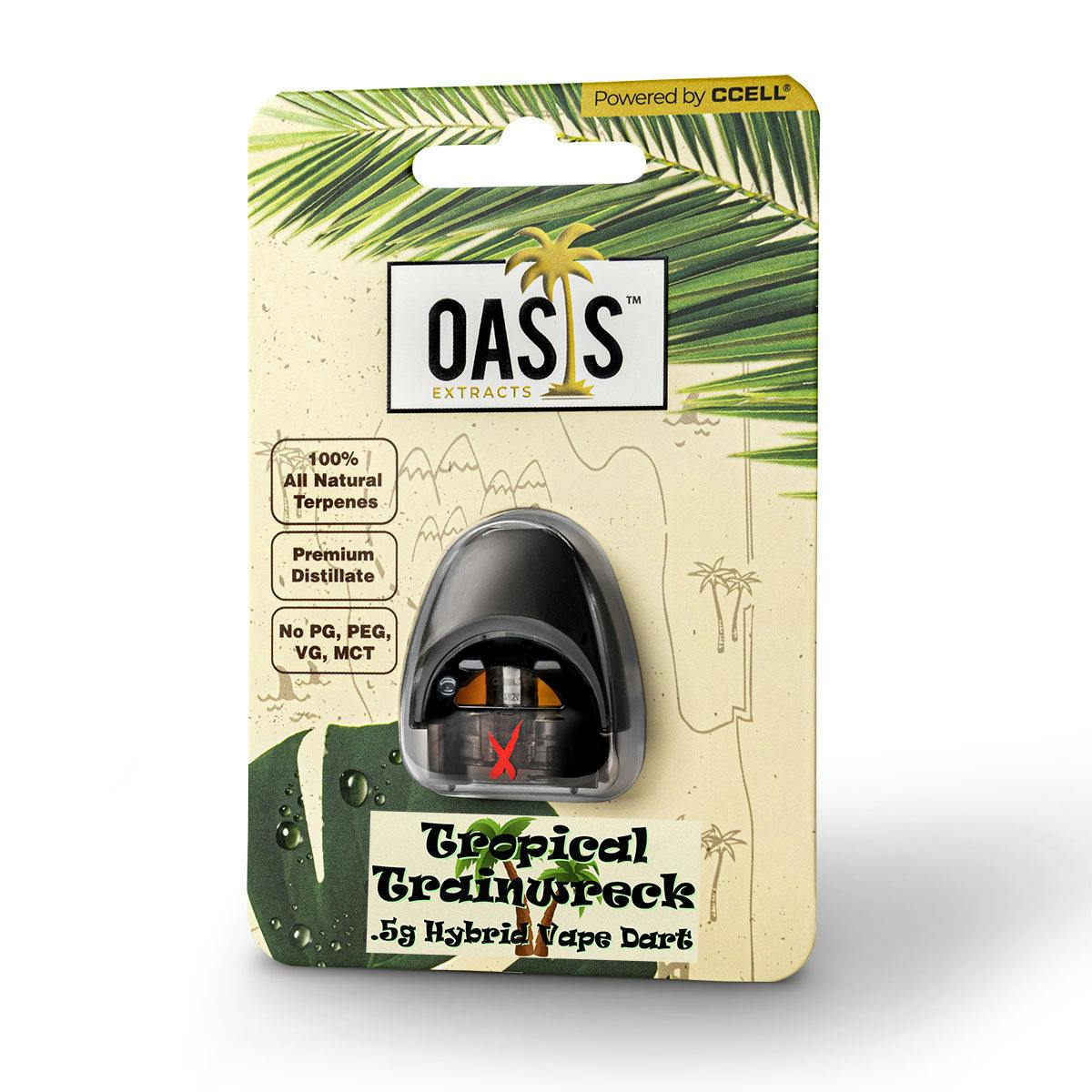 Oasis | Tropical Trainwreck .5g Dart Pod - Monster Xtracts