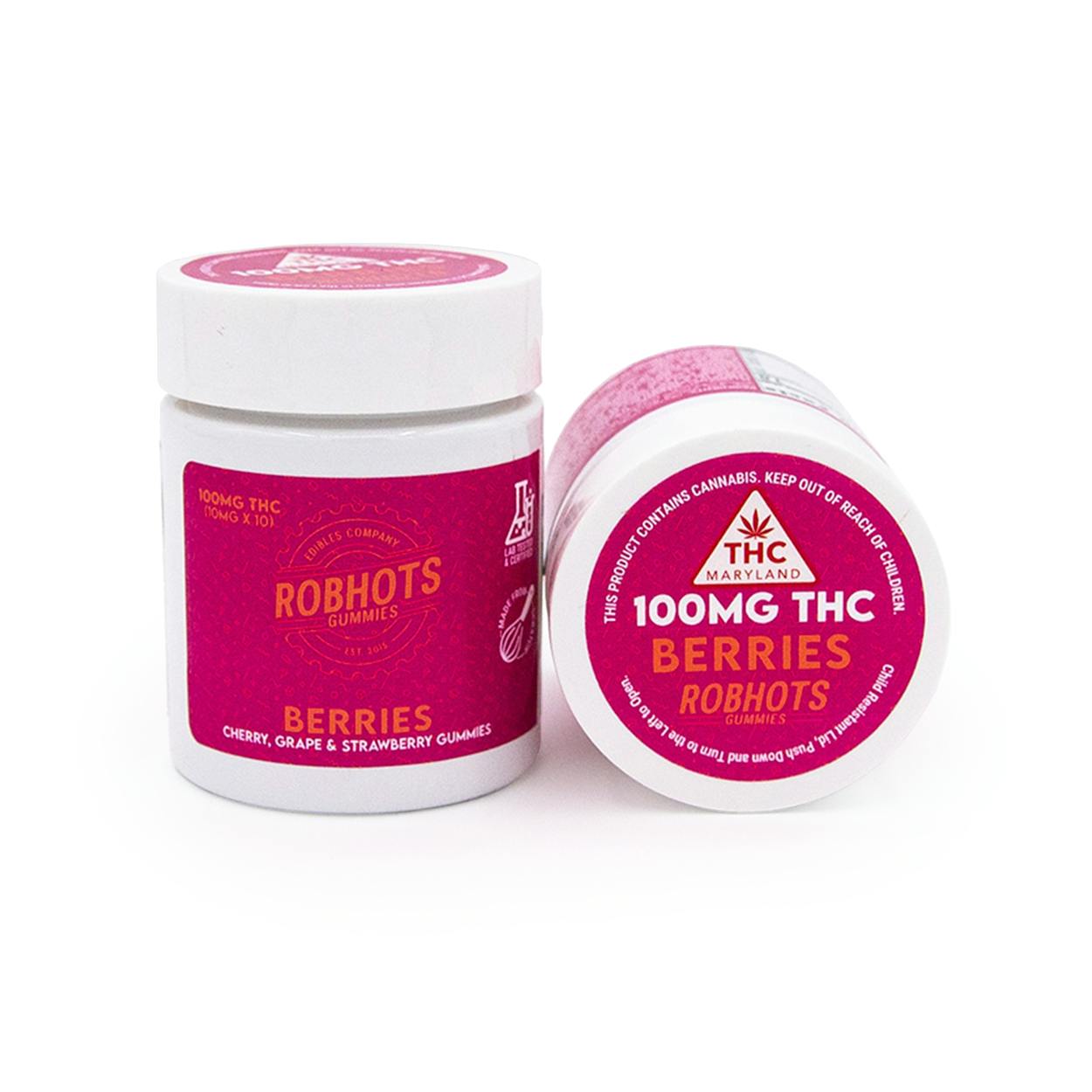 ROBHOTS Gummies | Multipack 100mg, Berries - ROBHOTS