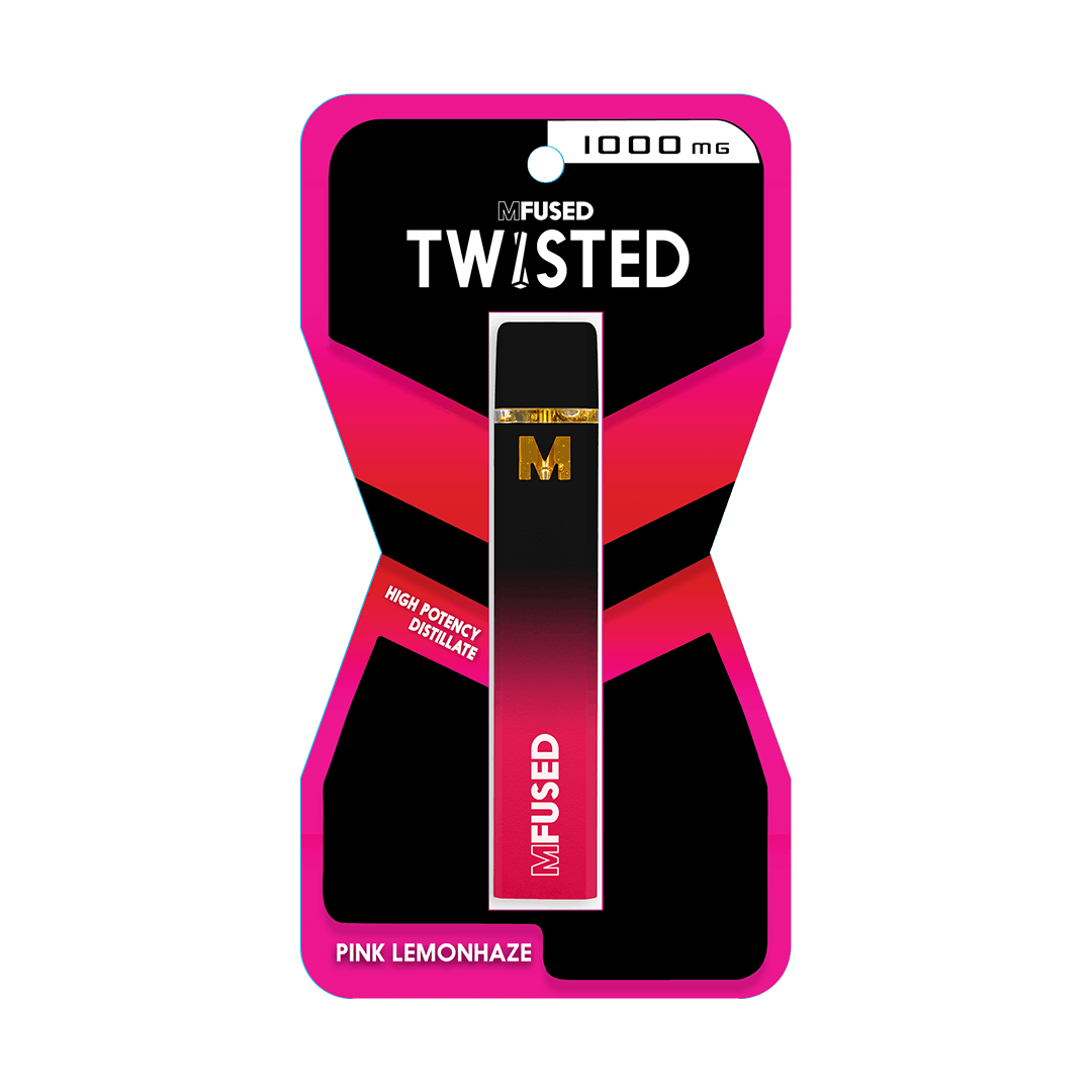 TWISTED Disposable Vape - Pink Lemonhaze - Happy Tree | Weedmaps