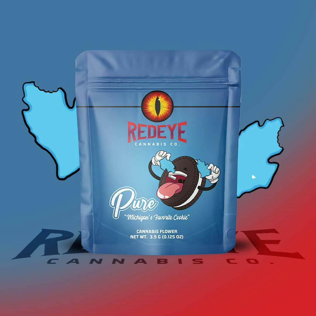 Redeye Cannabis: Pure 3.5g Package - Redeye Cannabis