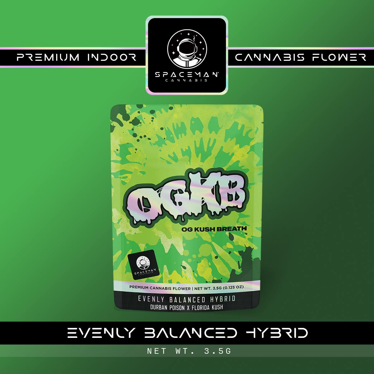 Spaceman - 3.5g Flower - OGKB - Spaceman Cannabis