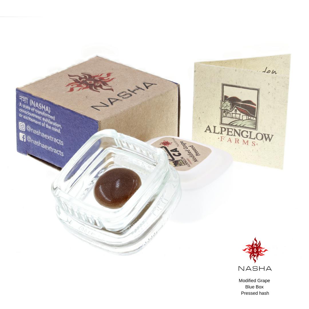 Modified Grape Blue Pressed Hash - NASHA