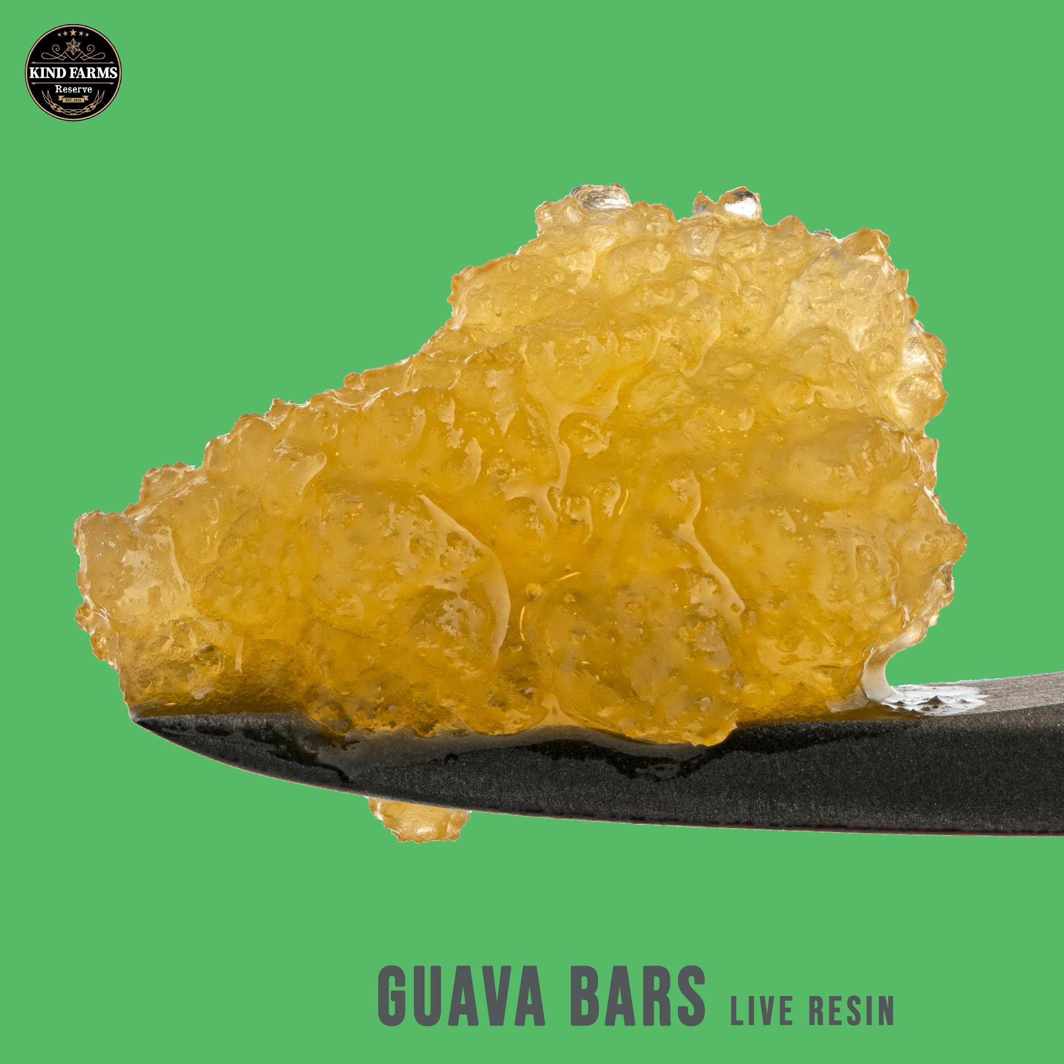 Guava Bars Live Resin - Kind Farms Reserve - Kind Farms Reserve