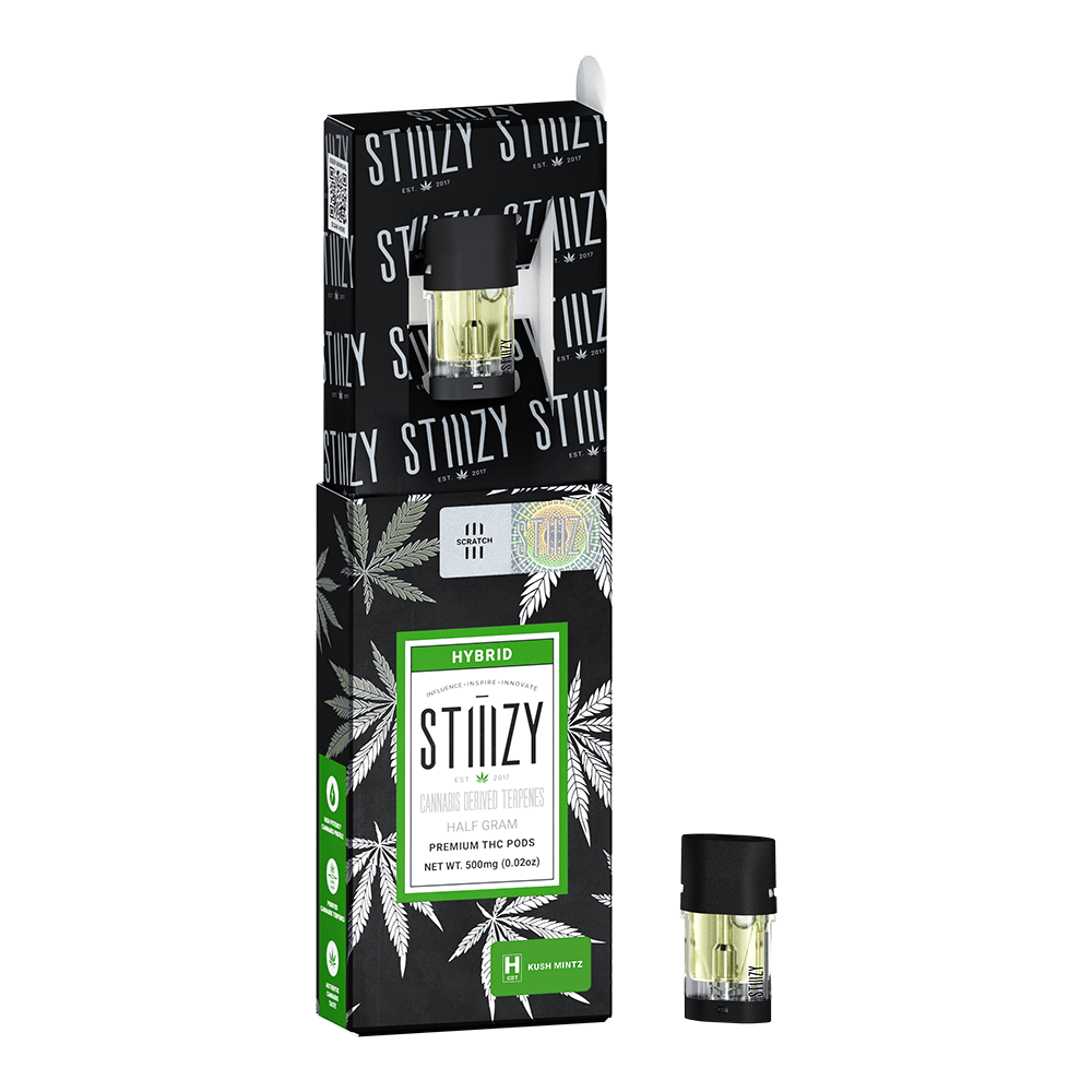 Vape Cartridge - KUSH MINTZ .5G CDT Pod - STIIIZY - STIIIZY