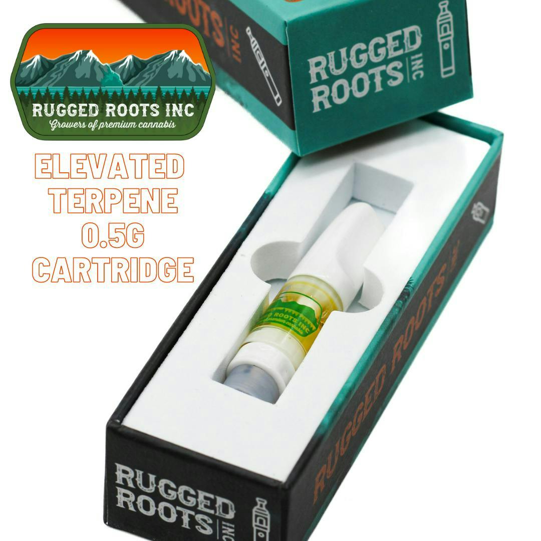 Rugged Roots - Elevated Terpene GMO Cartridge 0.5g - Rugged Roots