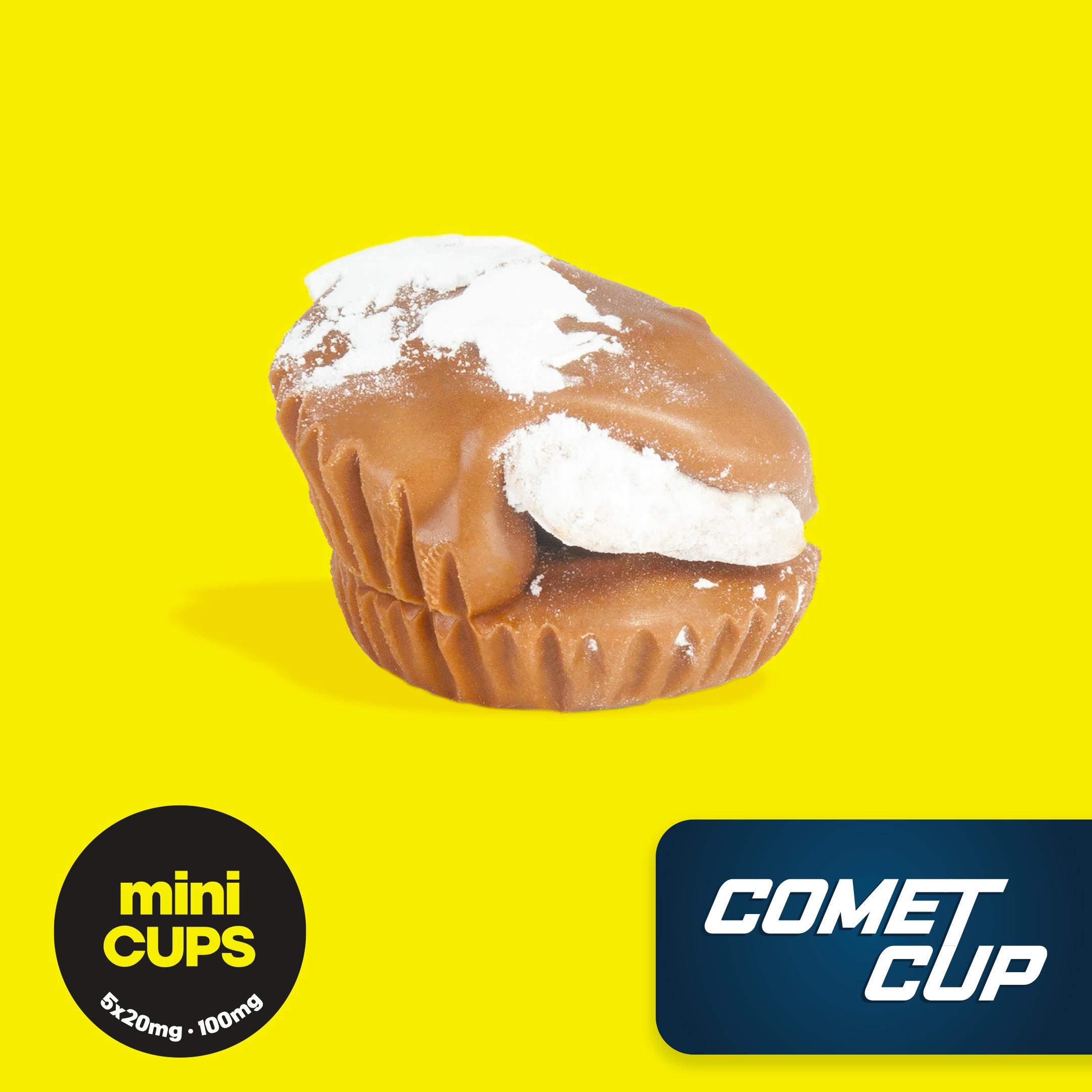 MINIS Comet Cup - 100MG Chocolate Cups - Covert Cups - MED - Covert Cups