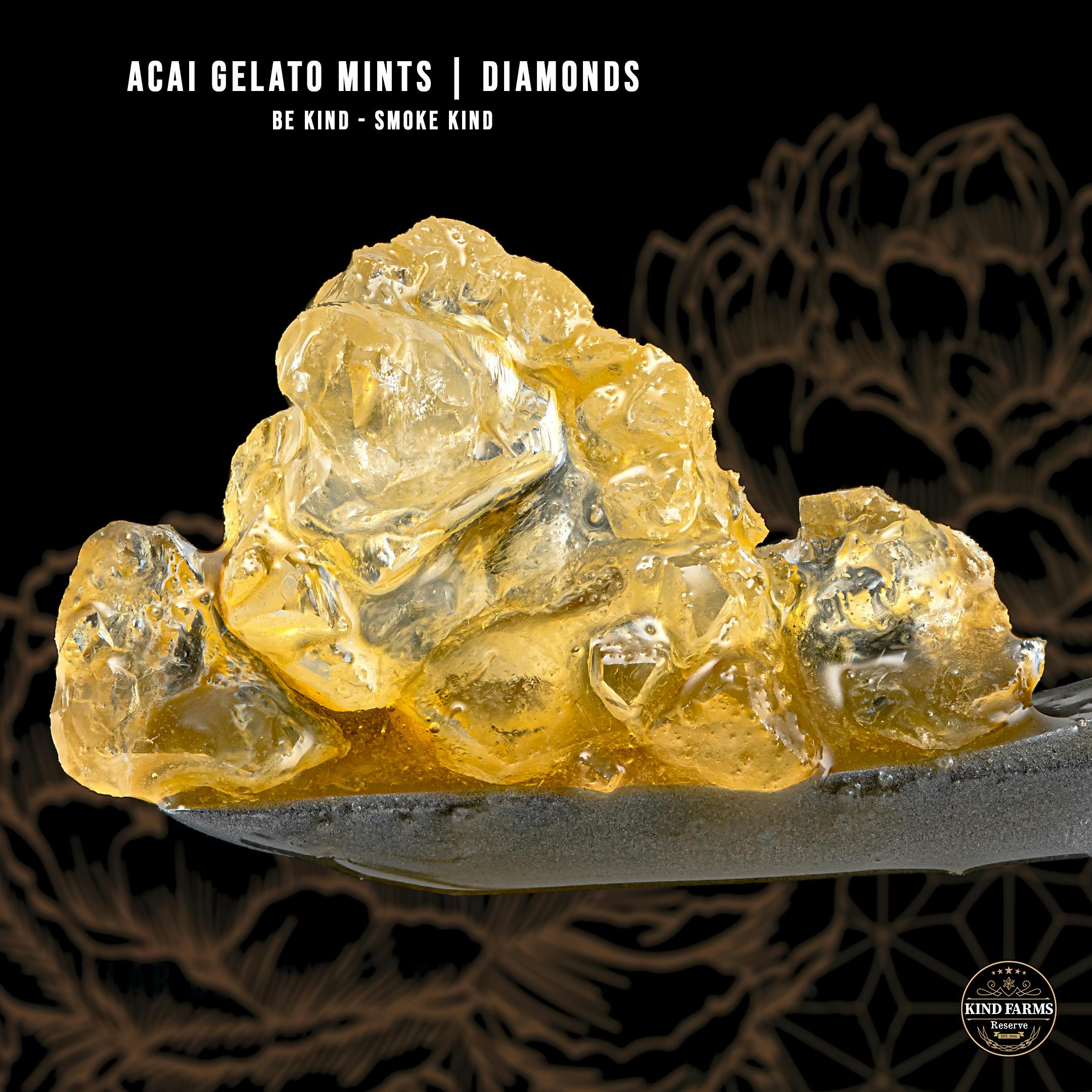 Acai Gelato Mints Live Diamonds and Sauce - Kind Farms Reserve - Kind ...