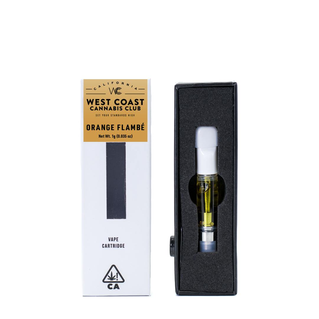 WCCC | Orange Flambe Cartridge 1g - West Coast Cannabis Club