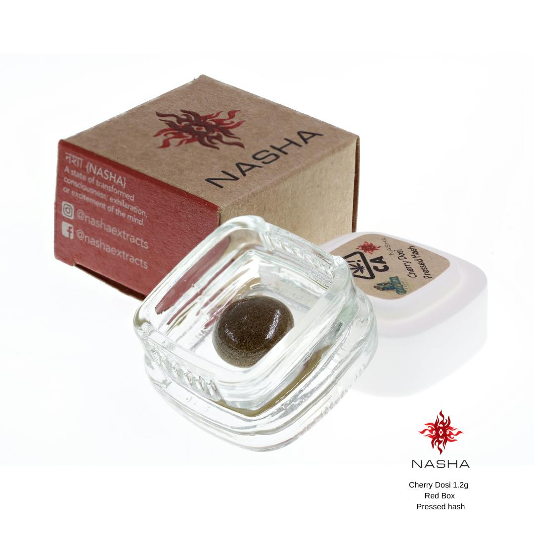 Cherry Dosi (1.2g) Red Pressed Hash (Clear Water Farms) - NASHA