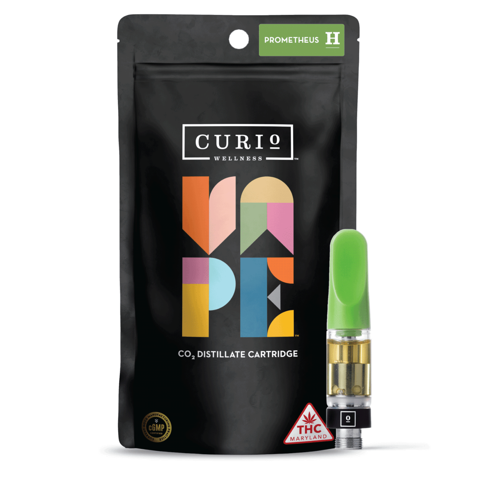 Prometheus Vape Cartridge [0.5g] - Curio Wellness™
