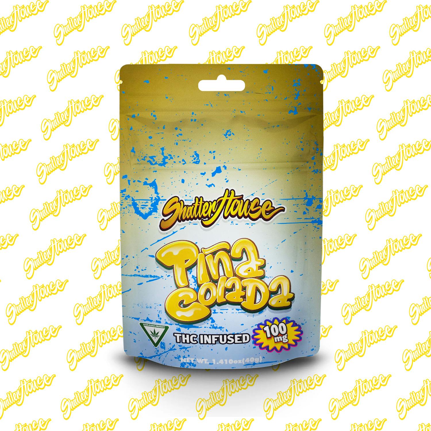 SHATTER HOUSE l Pina Colada 100mg - Shatter House SHATTER HOUSE l Pina Colada 100mg - Shatter House