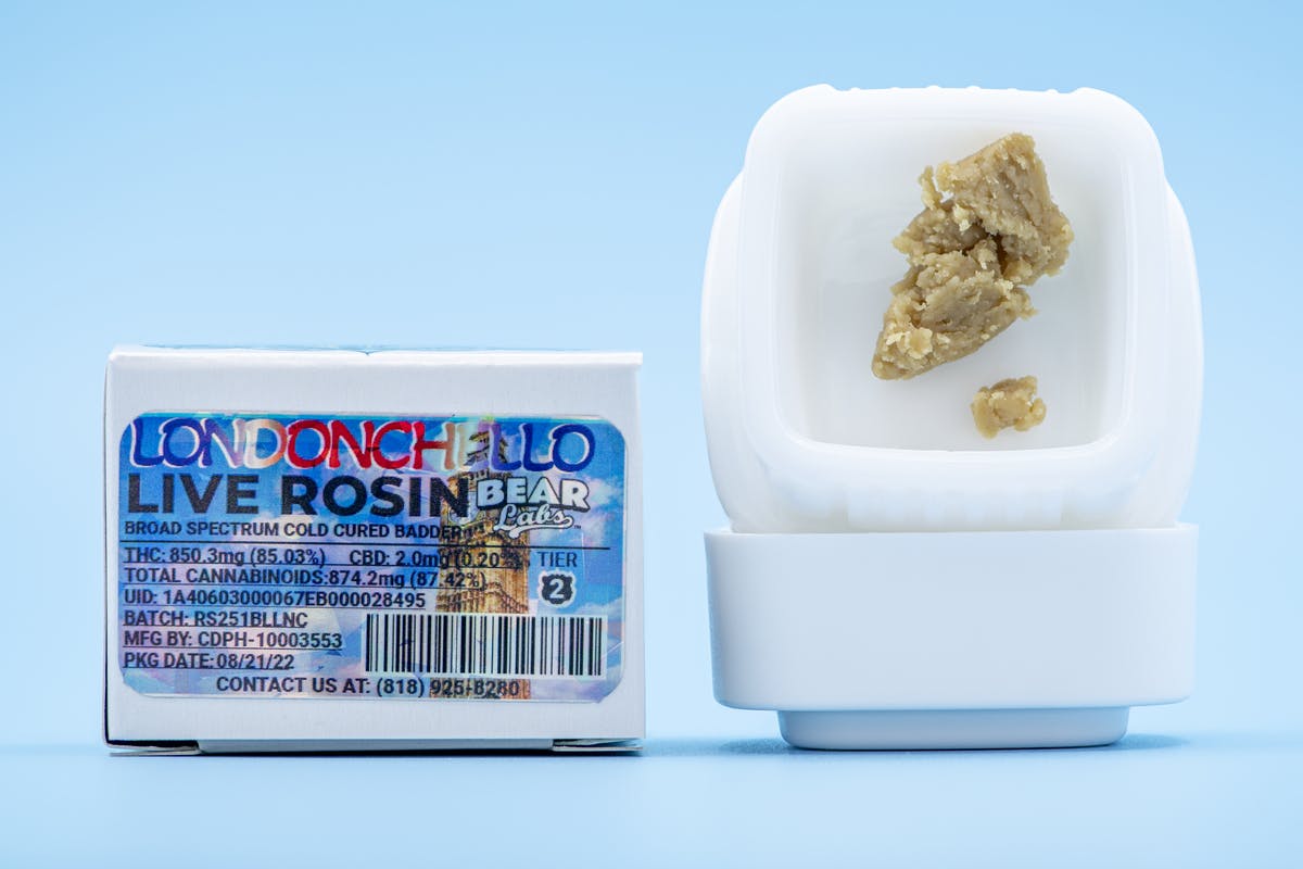Londonchello T2 Live Rosin - 1g - Bear Labs