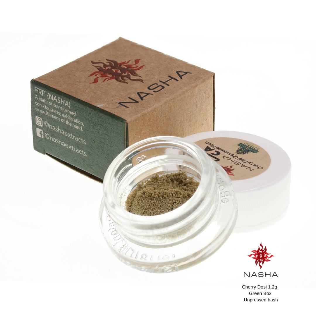 Cherry Dosi 1.2g Green Unpressed Hash (Clear Water) - NASHA