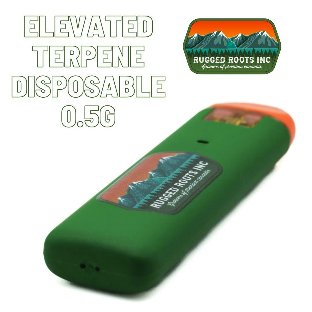 Rugged Roots - Disposable Elevated Terpene Mandarin Cookies 0.5g ...