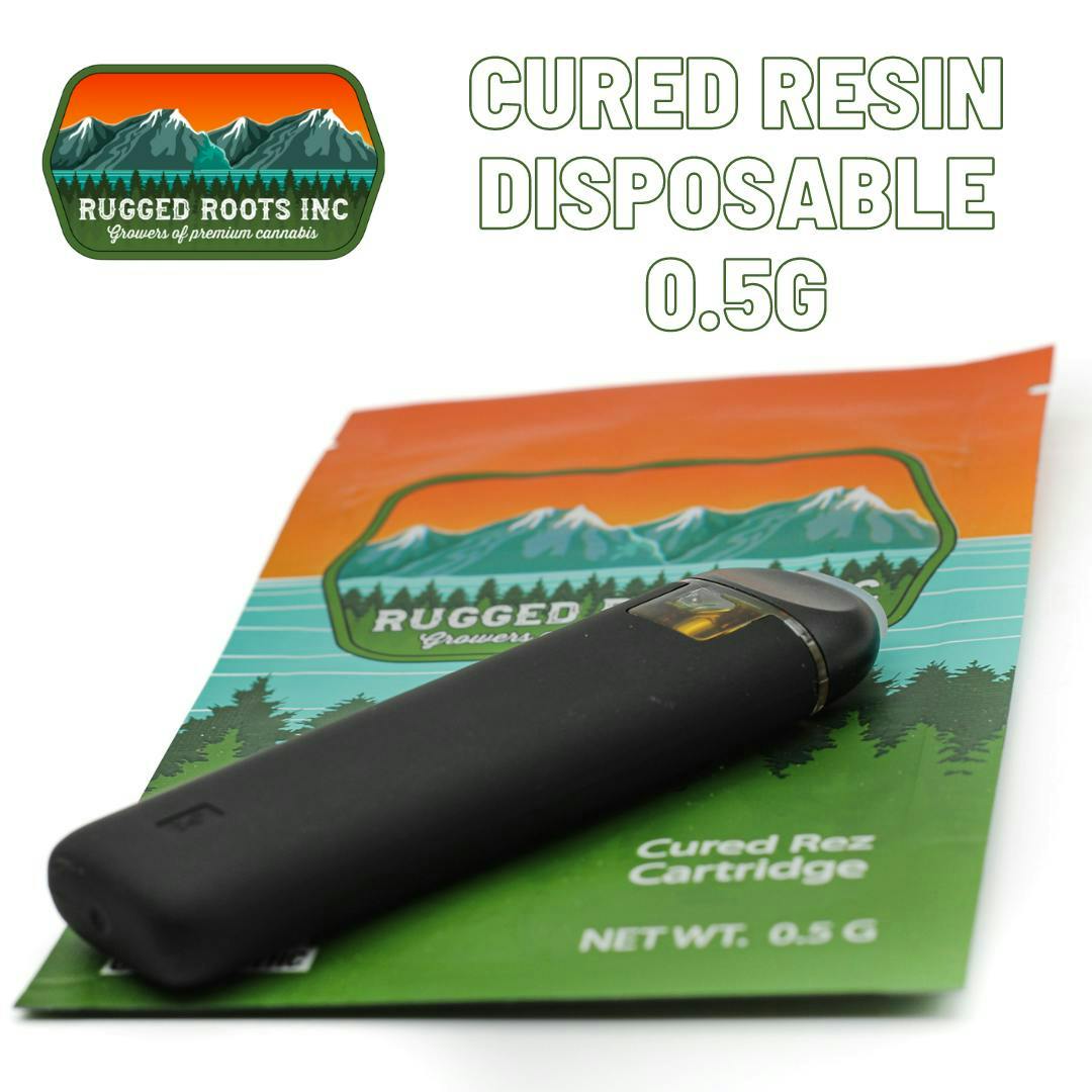 Rugged Roots - Disposable Cured Resin Miami Mami 0.5g - Rugged Roots