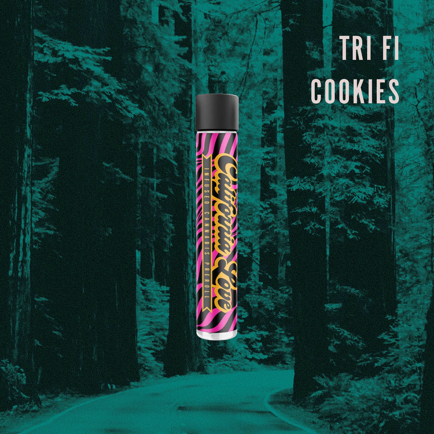 Tri Fi Cookies- Infused Preroll Indica - California Love
