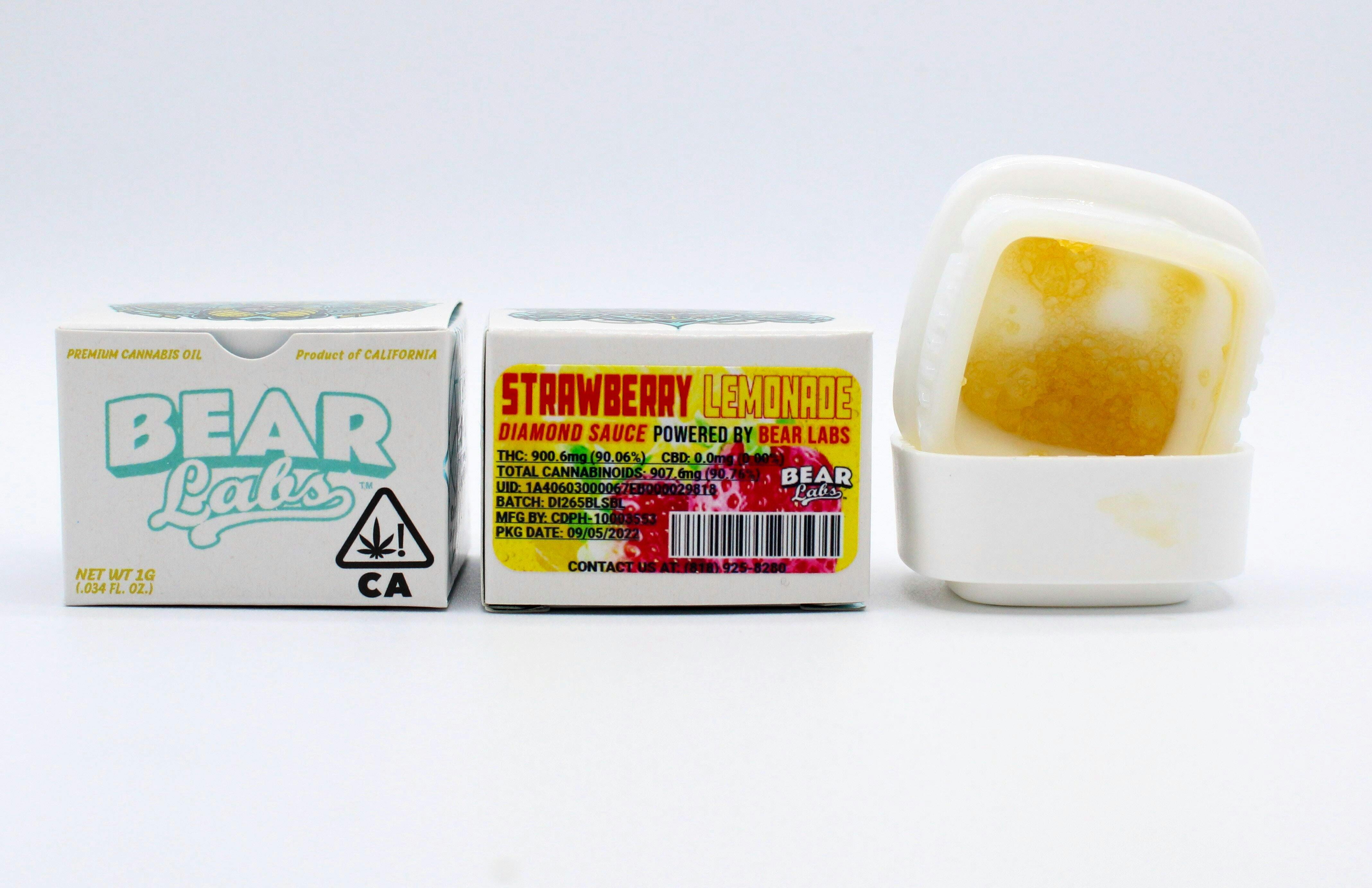 Strawberry Lemonade Diamond Sauce - 1g - Bear Labs