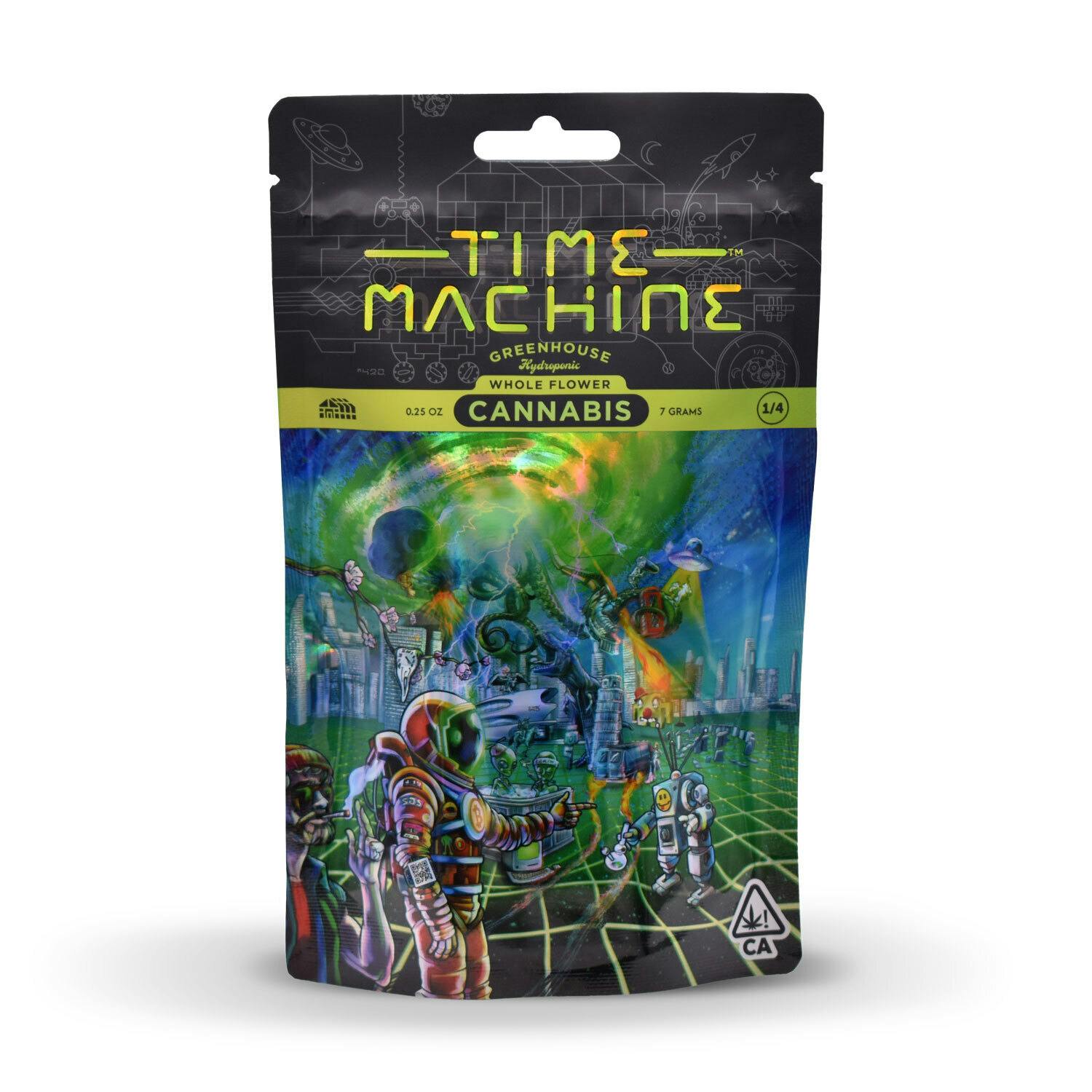 Time Machine Time Machine Flower 7g Pouch Sativa Bubblegum | Weedmaps