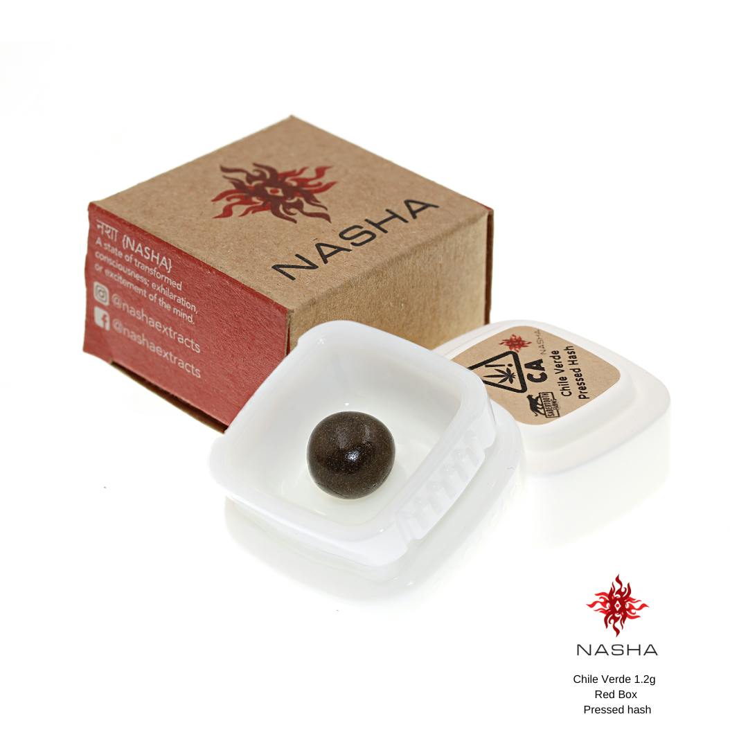 Chile Verde 1.2g Red Pressed Hash - NASHA