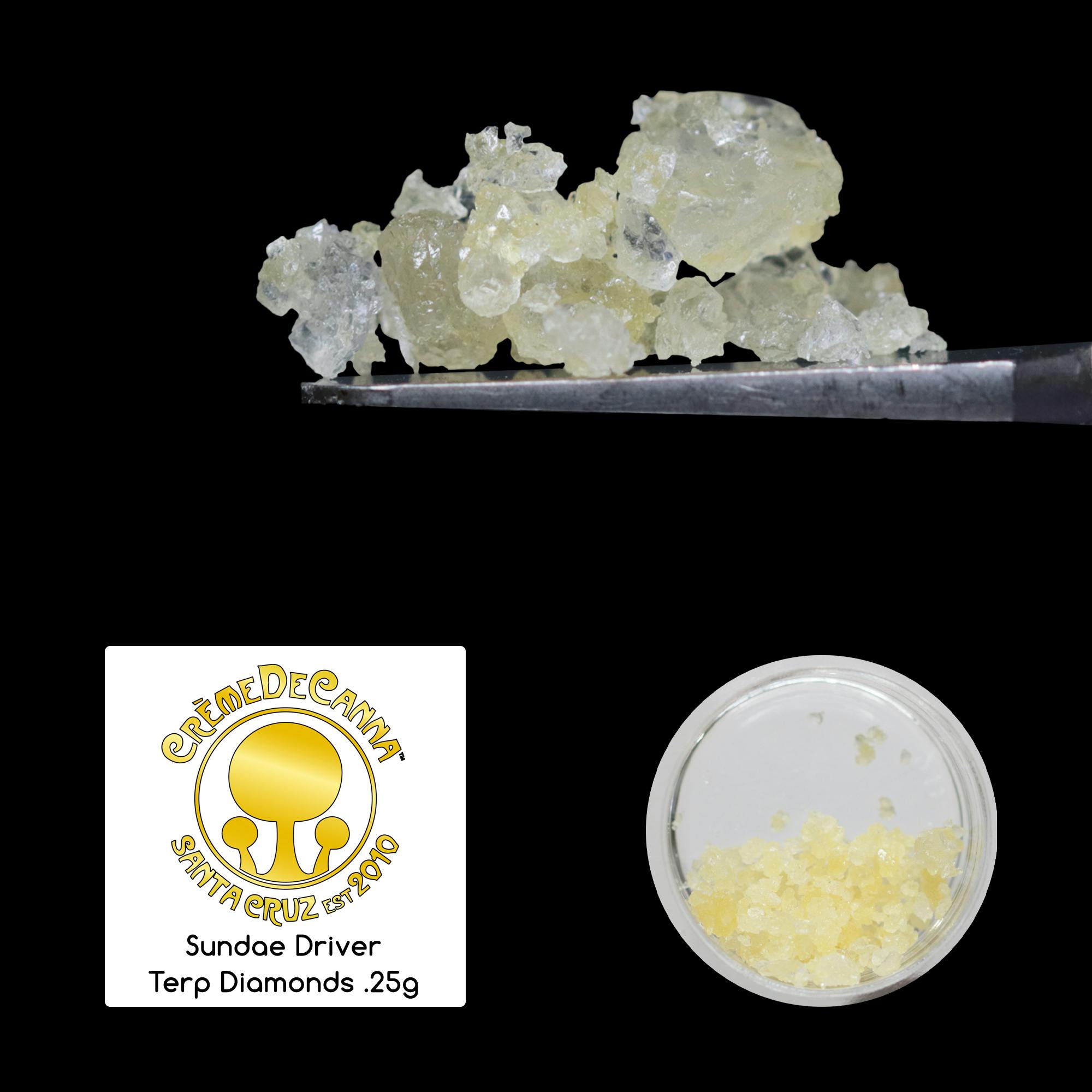 Sundae Driver Terp Diamonds .25g - Crème De Canna