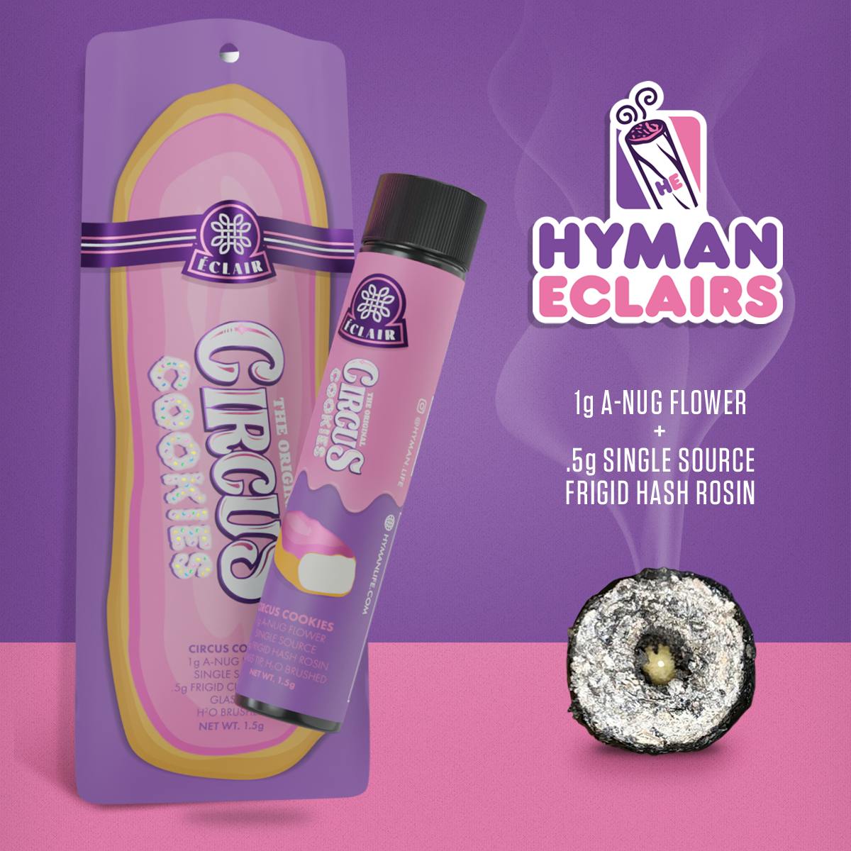 Circus Cookies | 1.5G Eclair | HYMAN | MED - HYMAN