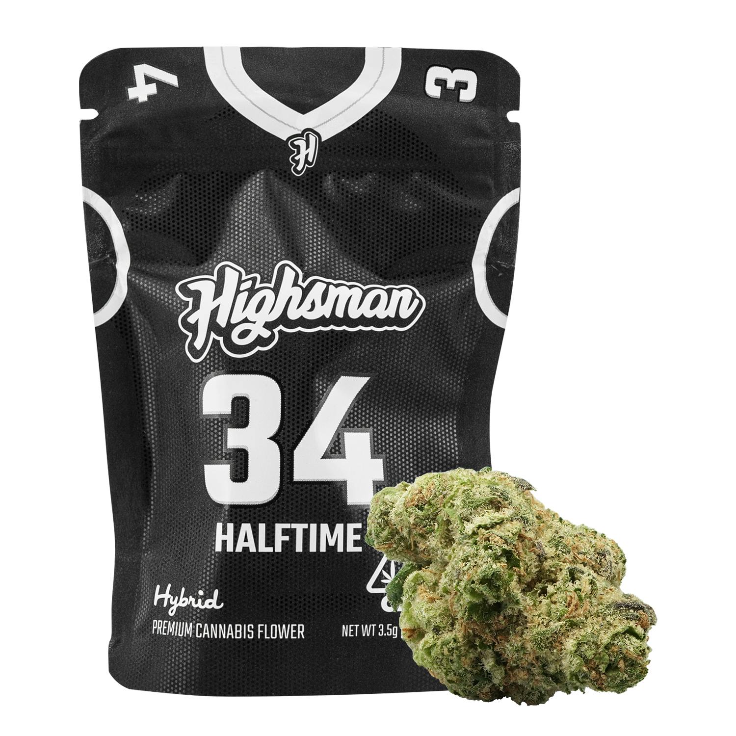 Halftime (Hybrid) - Ken Jiffy Jr. - 1/8 Flower - Highsman