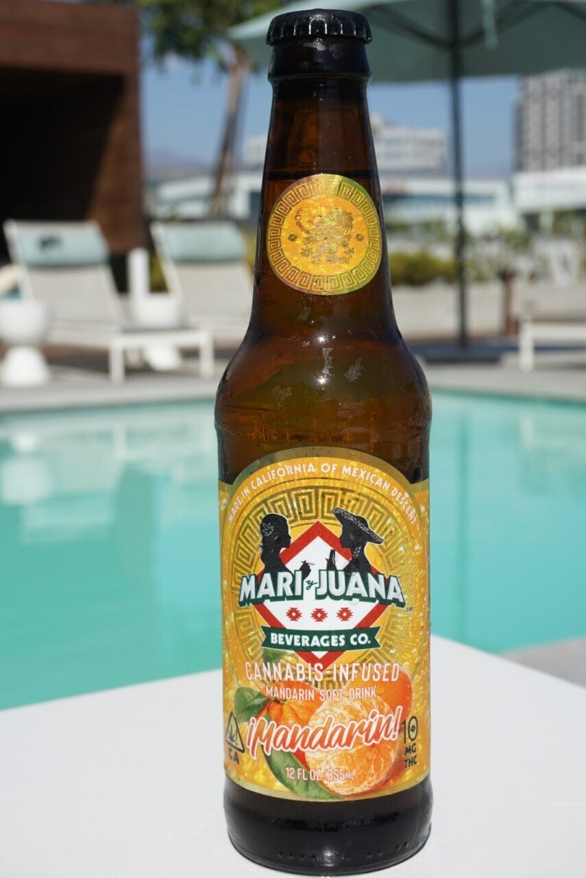 Mari y Juana® ¡Mandarin! 10mg THC - Mandarin Flavored Carbonated Soft ...