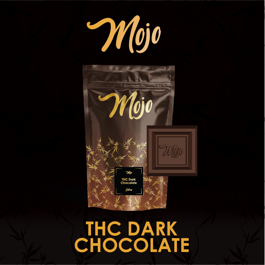 Mojo Chocolates - Dark Chocolate Bites (Sativa) - 100mg - Mojo Chocolates