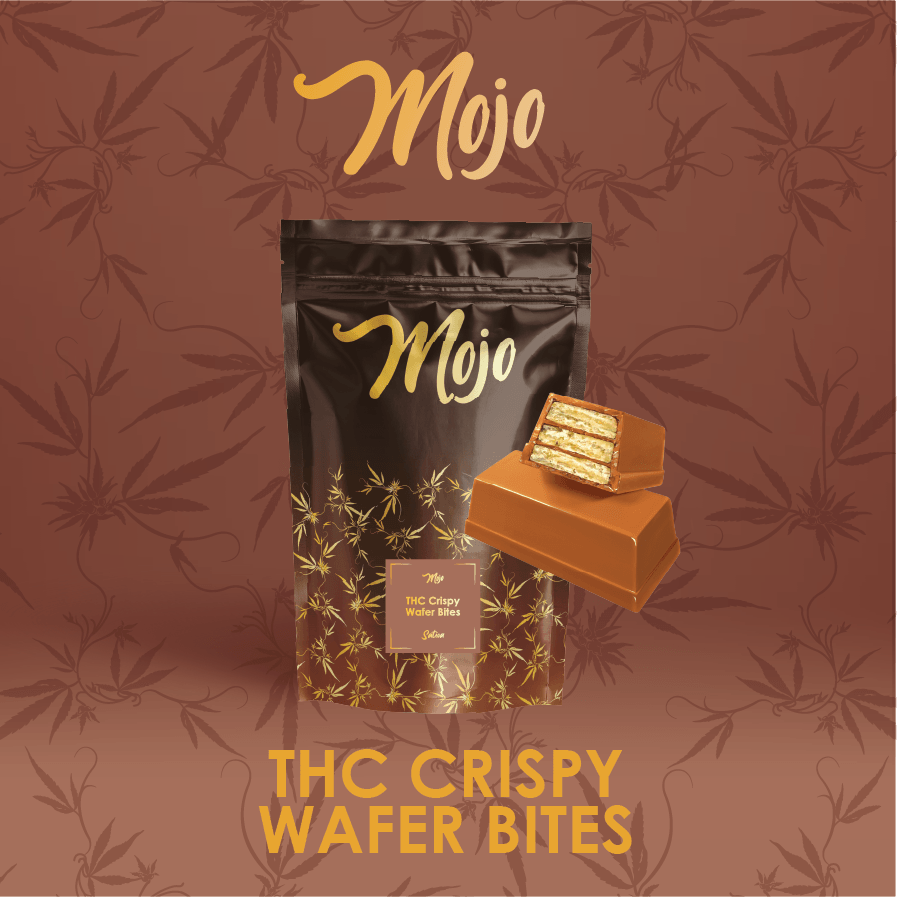 Mojo Chocolates - Crispy Wafer Bites (Sativa) - 100mg - Mojo Chocolates