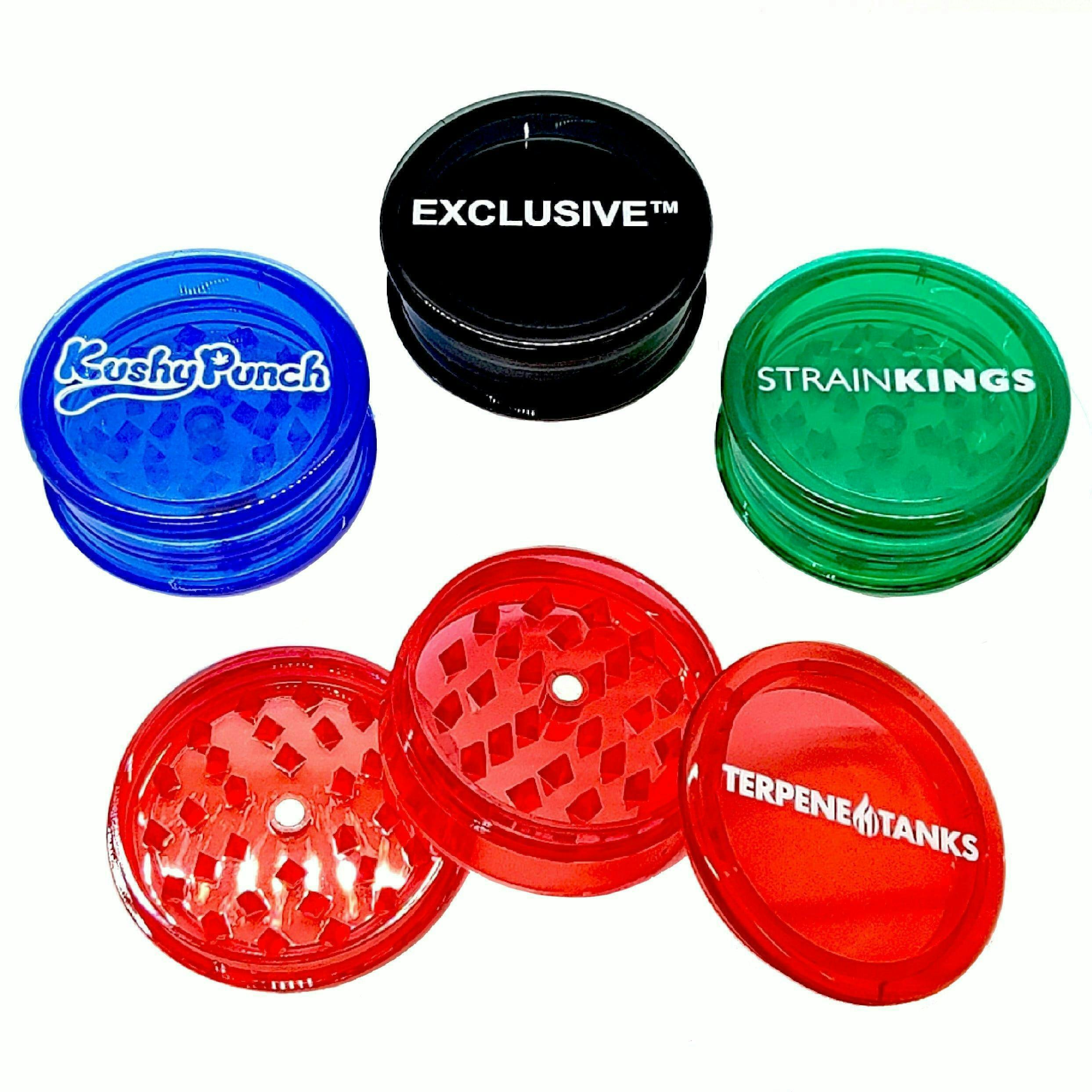 TERPENE TANKS PLASTIC GRINDER - Terpene Tanks