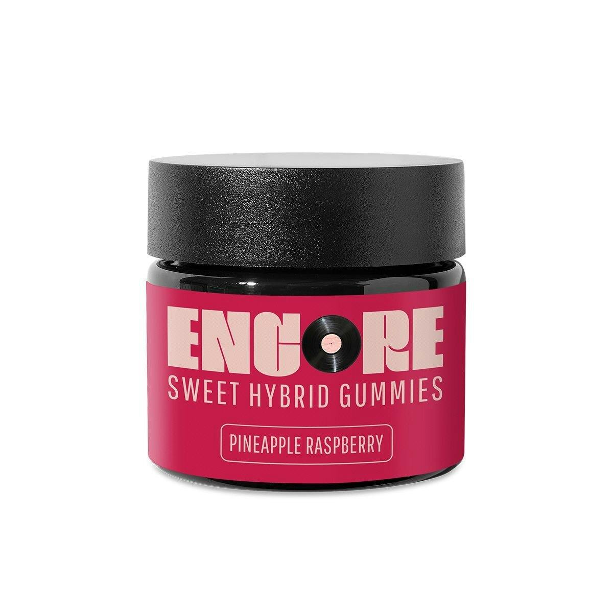 Pineapple Raspberry Gummy - Hybrid [10pk] (100mg) - Encore Edibles