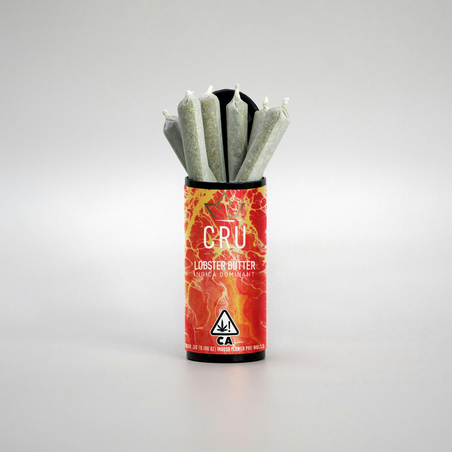 Lobster Butter (0.5G Pre-Roll 6 pack) - CRU Cannabis