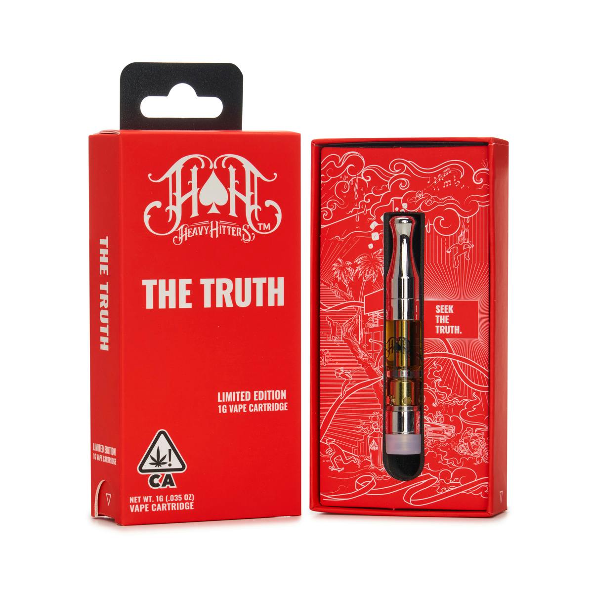 Ultra Potent The Truth (Limited) 1g Cartridge - Heavy Hitters