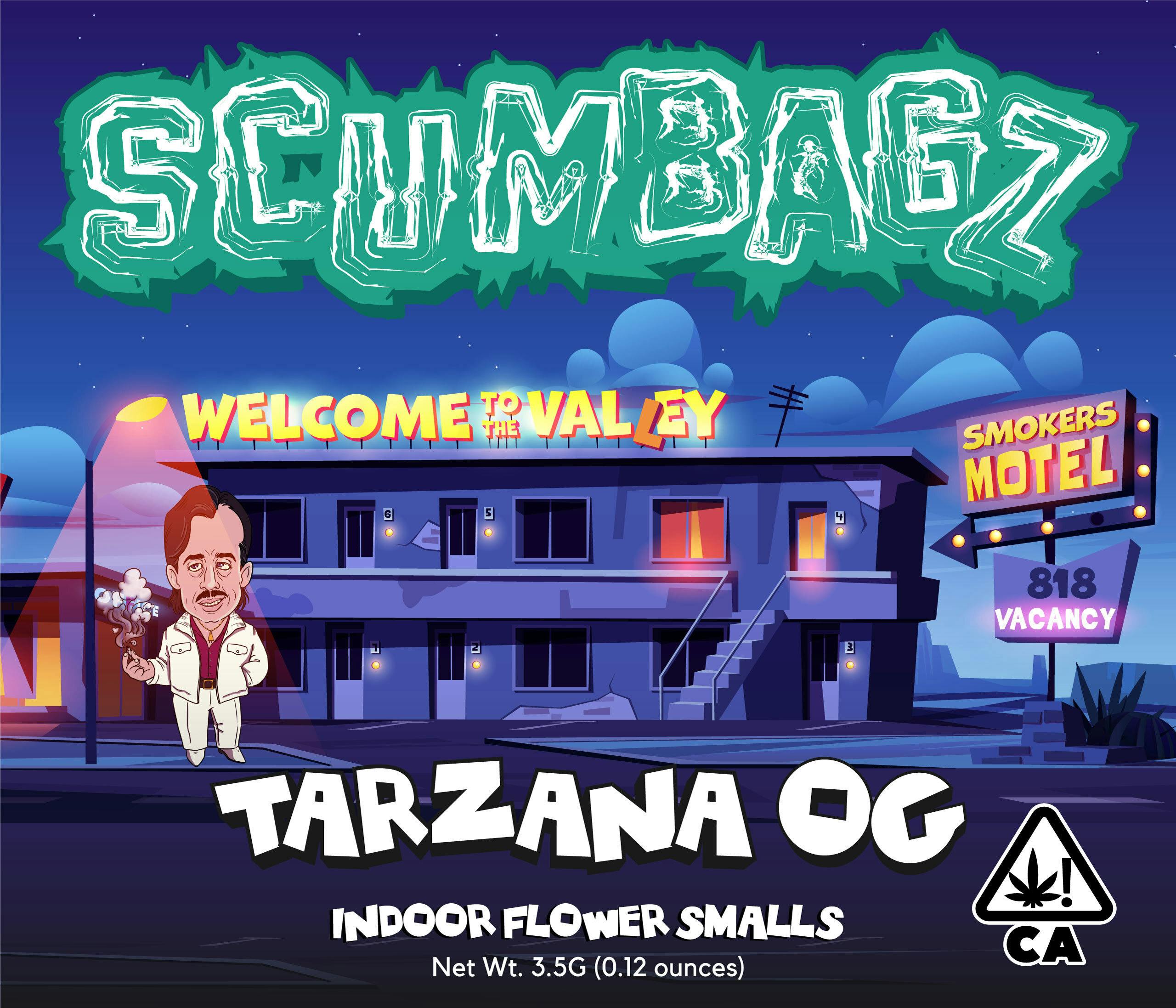 Scumbagz - Tarzana OG 3.5g - Clade9