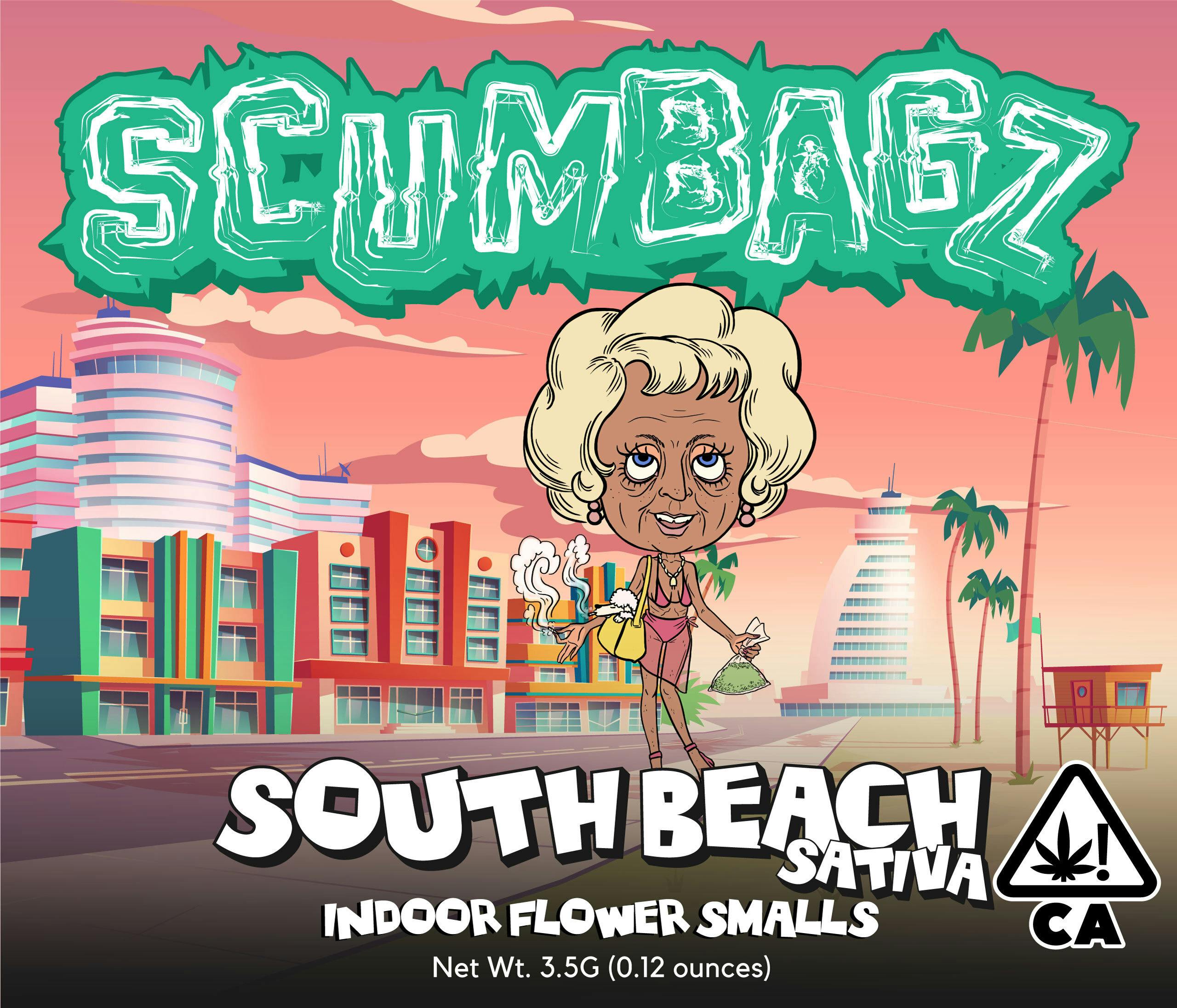 Scumbagz - South Beach Sativa 3.5g - Clade9