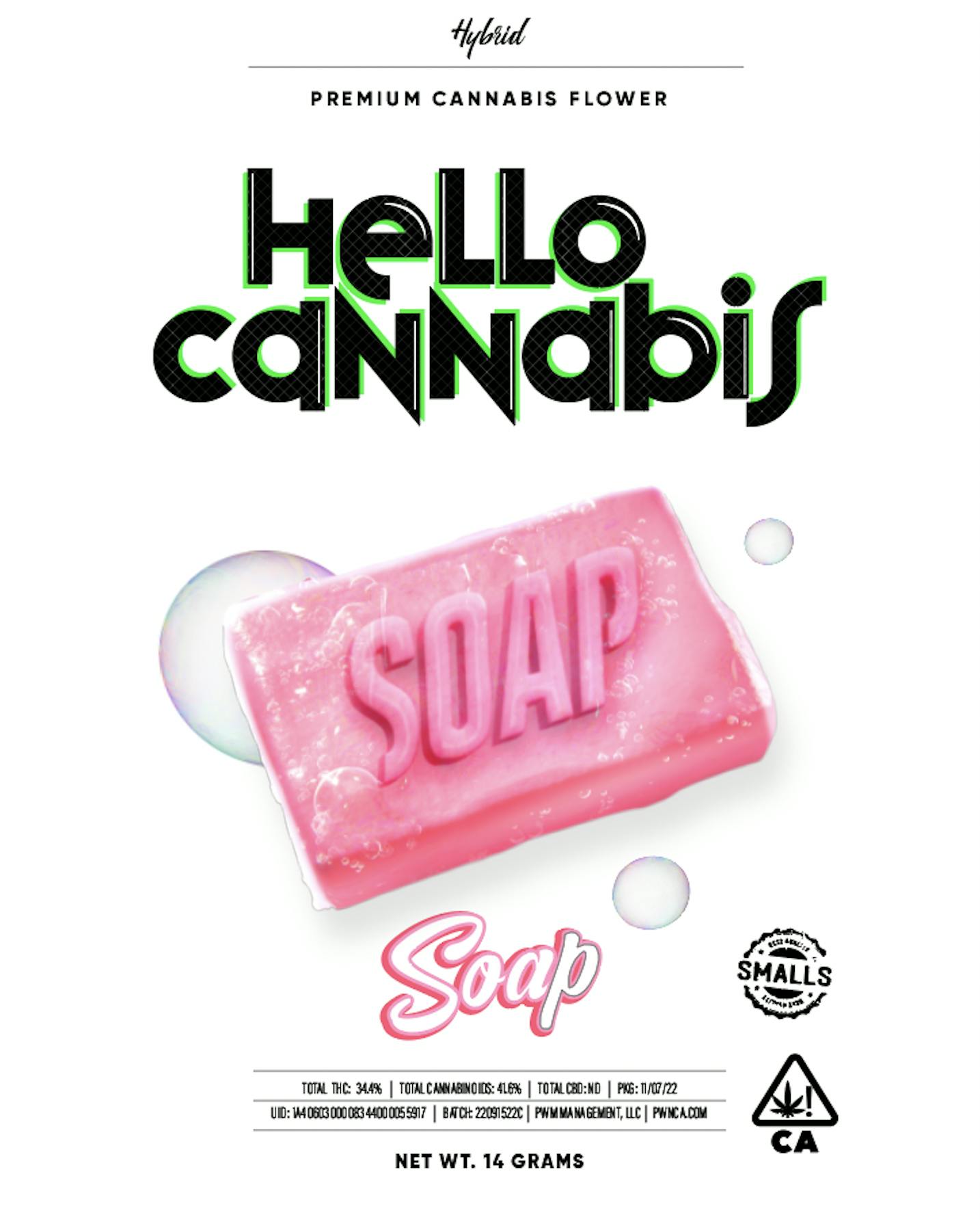 Hello Cannabis - Soap (H) - smalls [14G] - Hello Cannabis