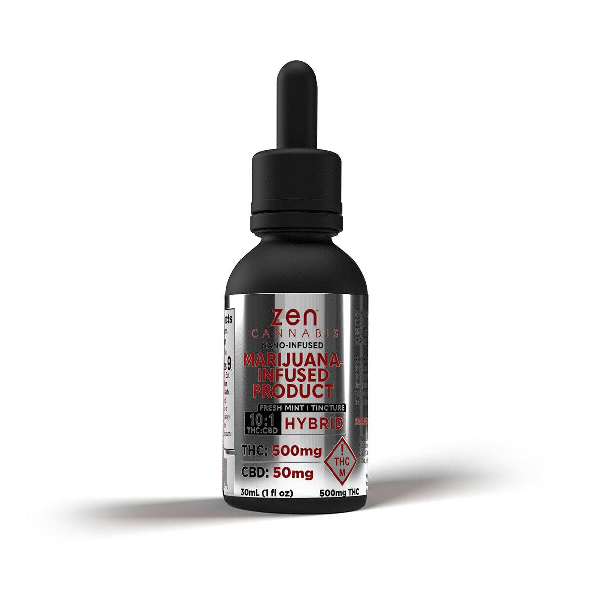 Zen Cannabis Hybrid Tincture - Bison Infused