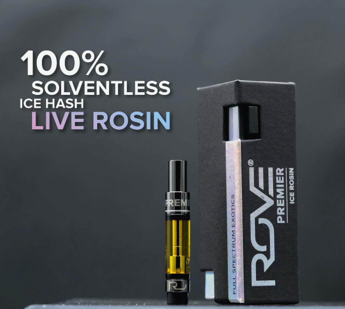 Rove Premier Ice Hash Live Rosin .5g - Garlic Juice - ROVE