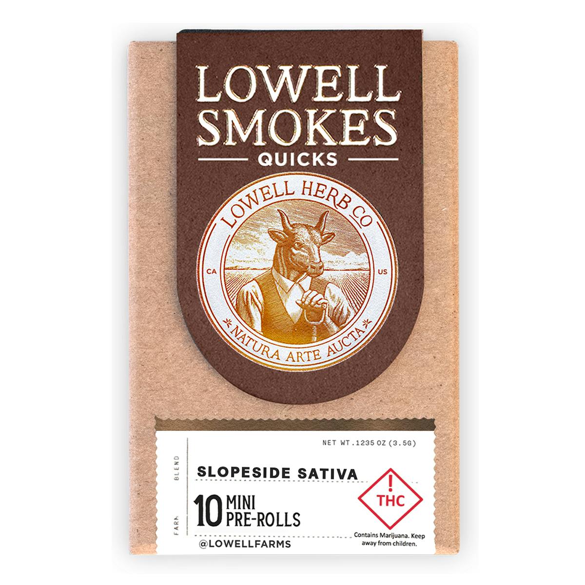 Lowell Smokes | 3.5g Pre-Roll Pack | Slopeside Sativa Quicks - Lowell ...