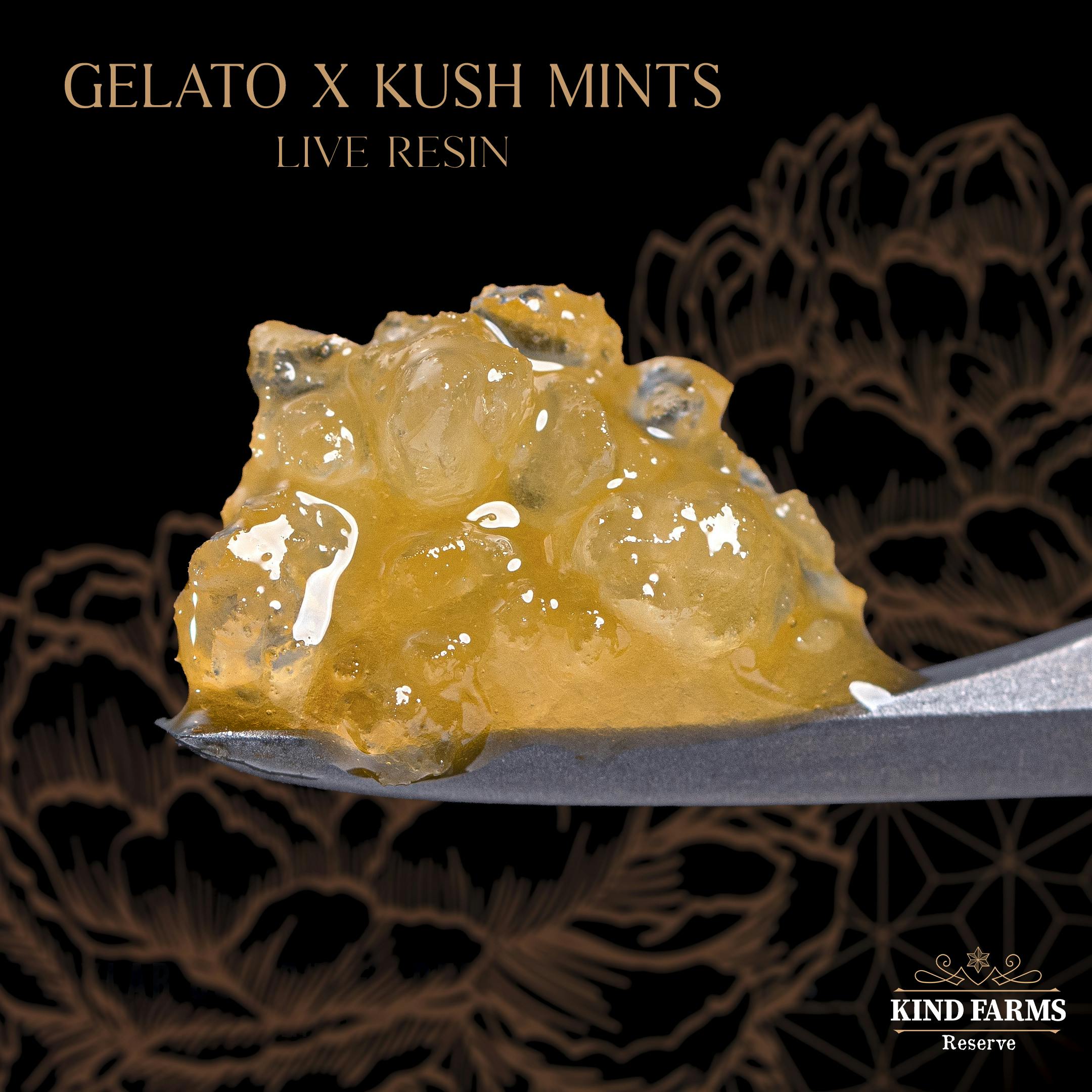 Gelato Kush Mints Live Resin - Kind Farms Reserve - Kind Farms Reserve