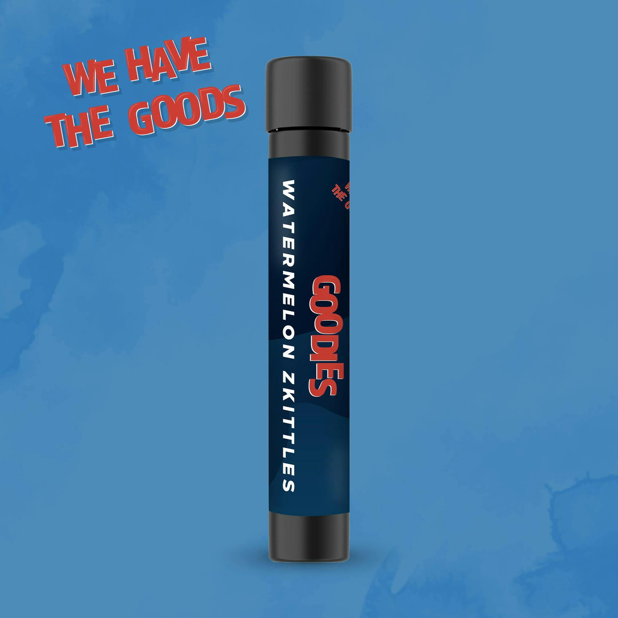 Watermelon Zkittles • 1G Pre-Roll • Goodies • MED - Dispo