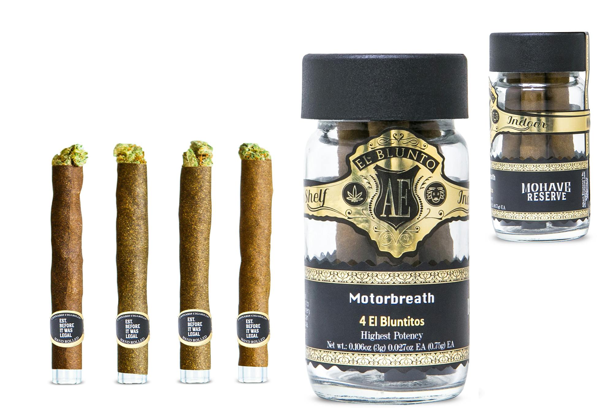 El Bluntito - 4-Pack - Motorbreath x Mohave Reserve - 4 x .75G [Mini ...