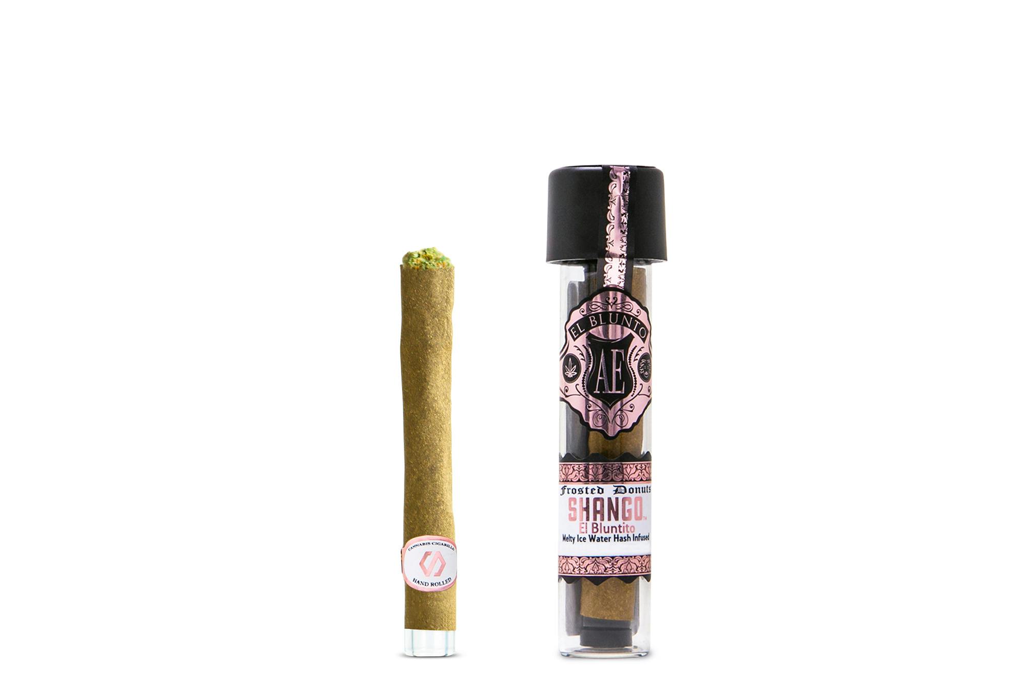 El Bluntito-Frosted Donuts x Shango-Hash Infused-.85G [Mini Blunt] - El ...