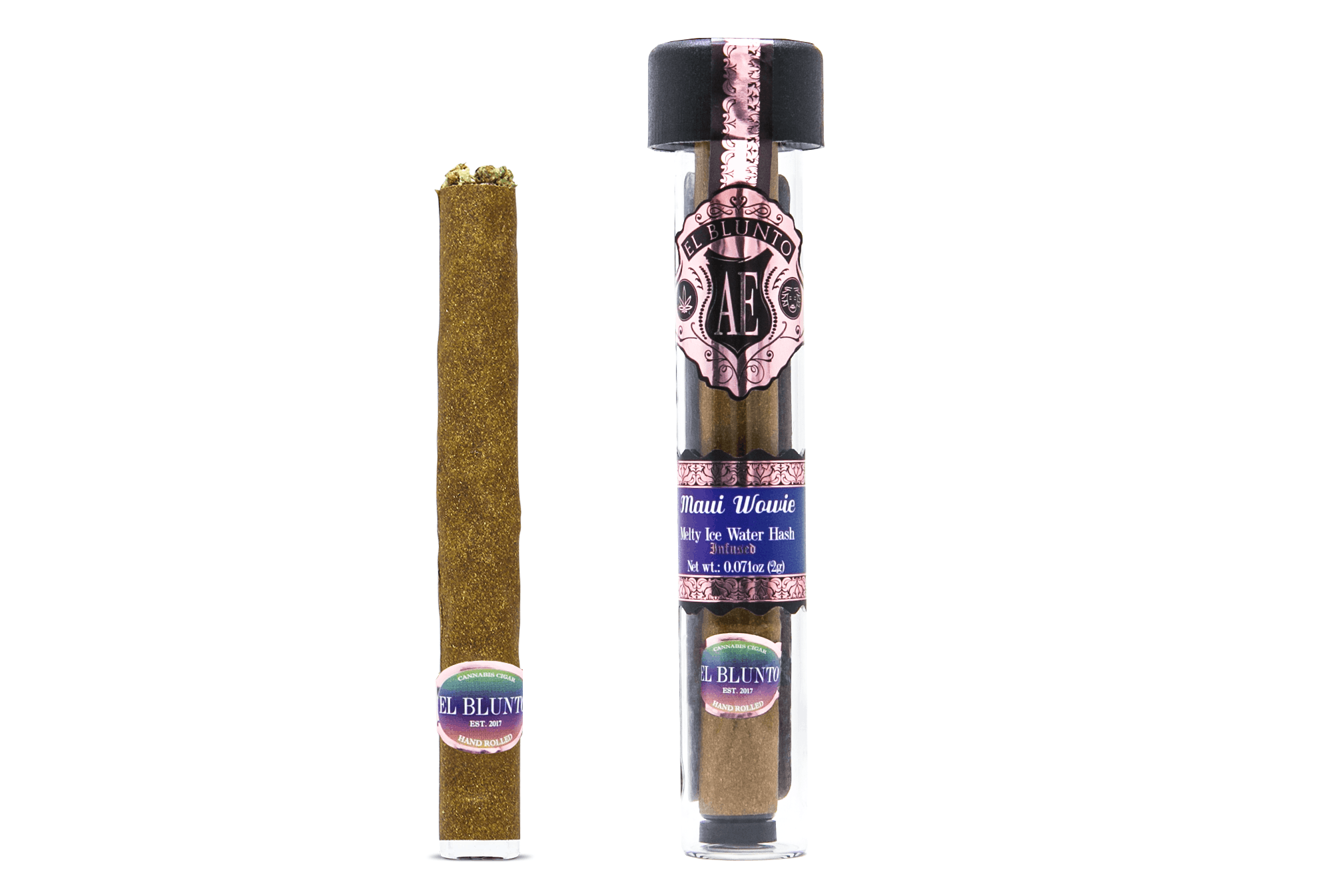 El Blunto - Maui Wowie - 2G Cannabis Cigar - Hash Infused [Blunt] - El ...