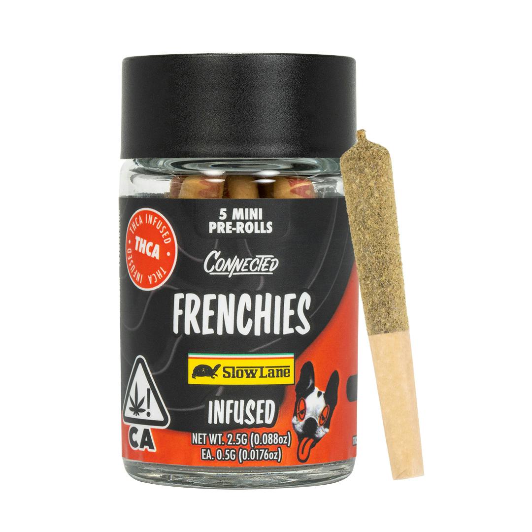 Frenchies - Slow Lane - 5 Pack Infused Prerolls - Connected Cannabis Co.
