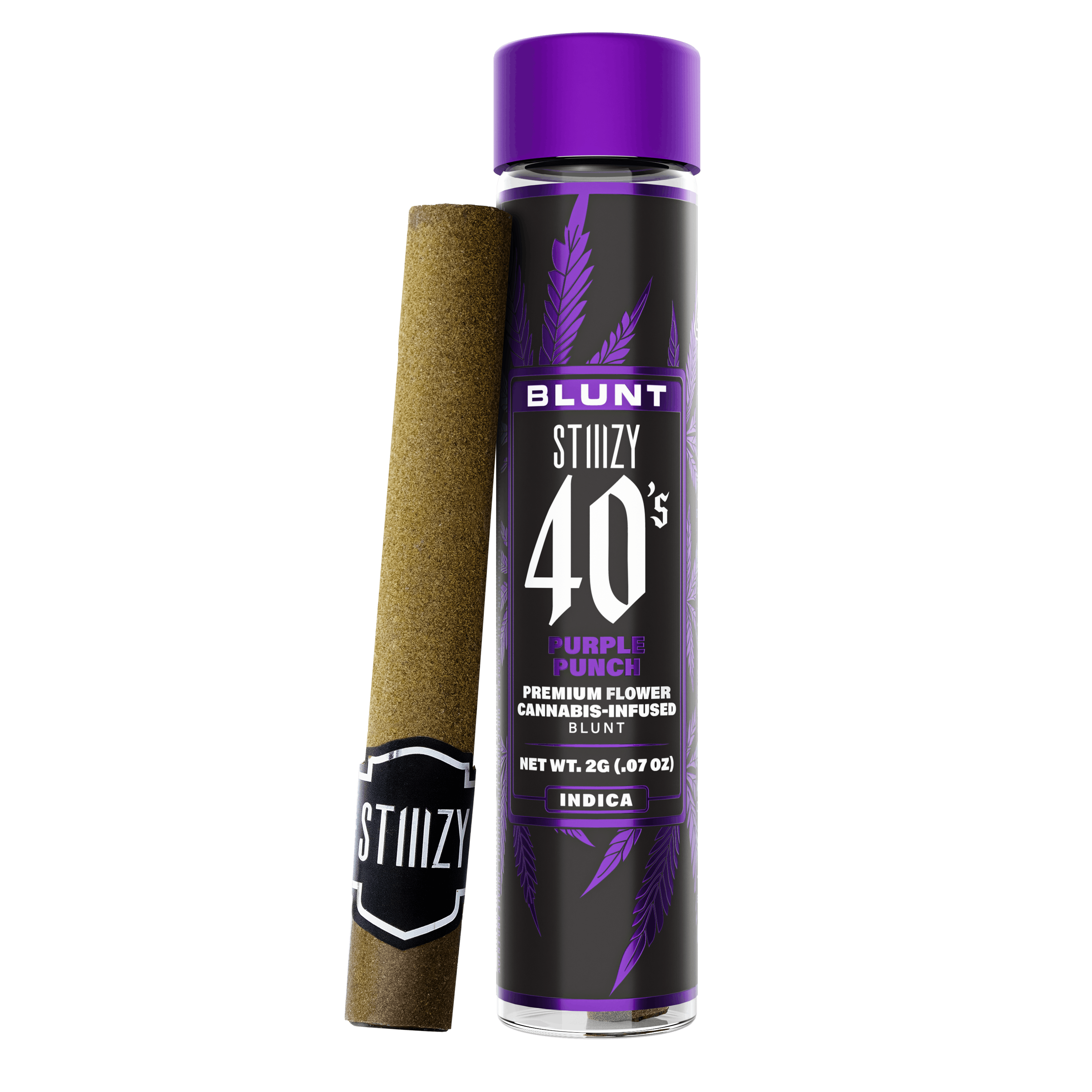 - PURPLE PUNCH - 2G 40's Infused Blunt - STIIIZY - PURPLE PUNCH - 2G 40's Infused Blunt - STIIIZY